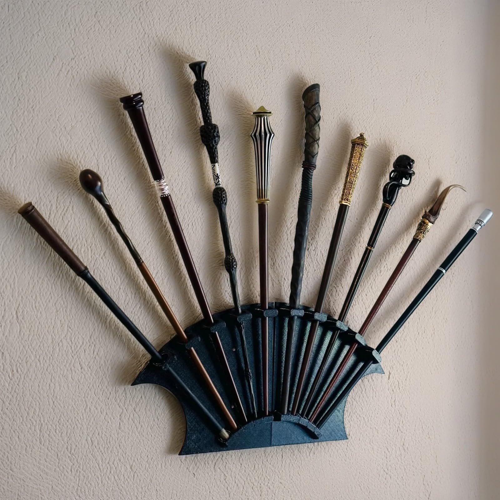 Amazon.com: DAUCHVNY Wand Wall Mounted Display Holder for 10 Wands ...