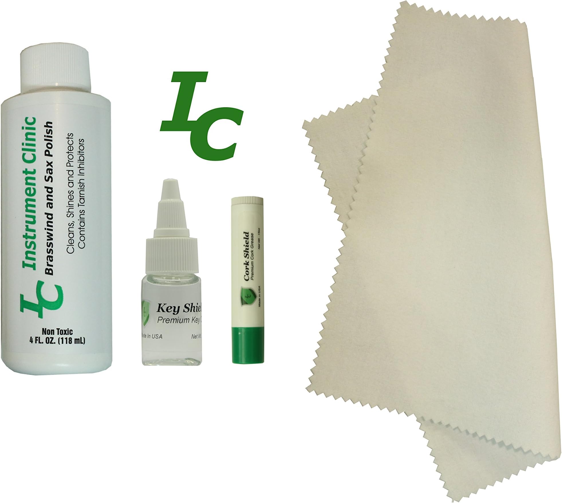 Amazon.com: Saxophone Polish, Polishing Cloth, Key Oil, Cork Grease ...