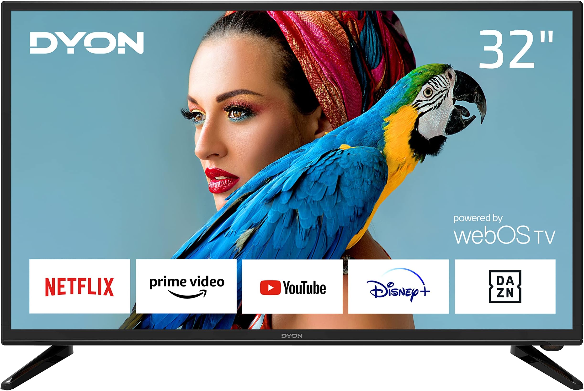 DYON Smart 22 XT 56,4 cm (22 Zoll) Fernseher (Full-HD Smart TV, HD ...