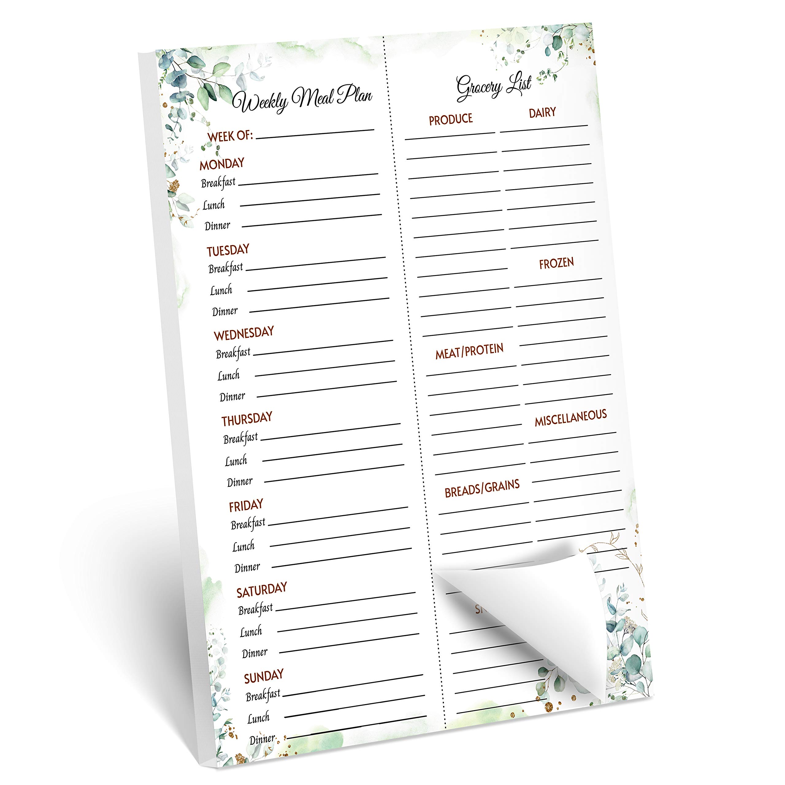 Buy Weekly Meal Planner Magnetic With Grocery List Full Size Sheets 8 buy-weekly-meal-planner-magnetic-with-grocery-list-full-size-sheets-8