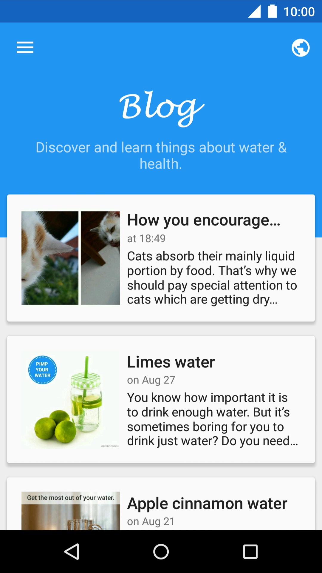 Hydro Coach - drink water - App on Amazon Appstore