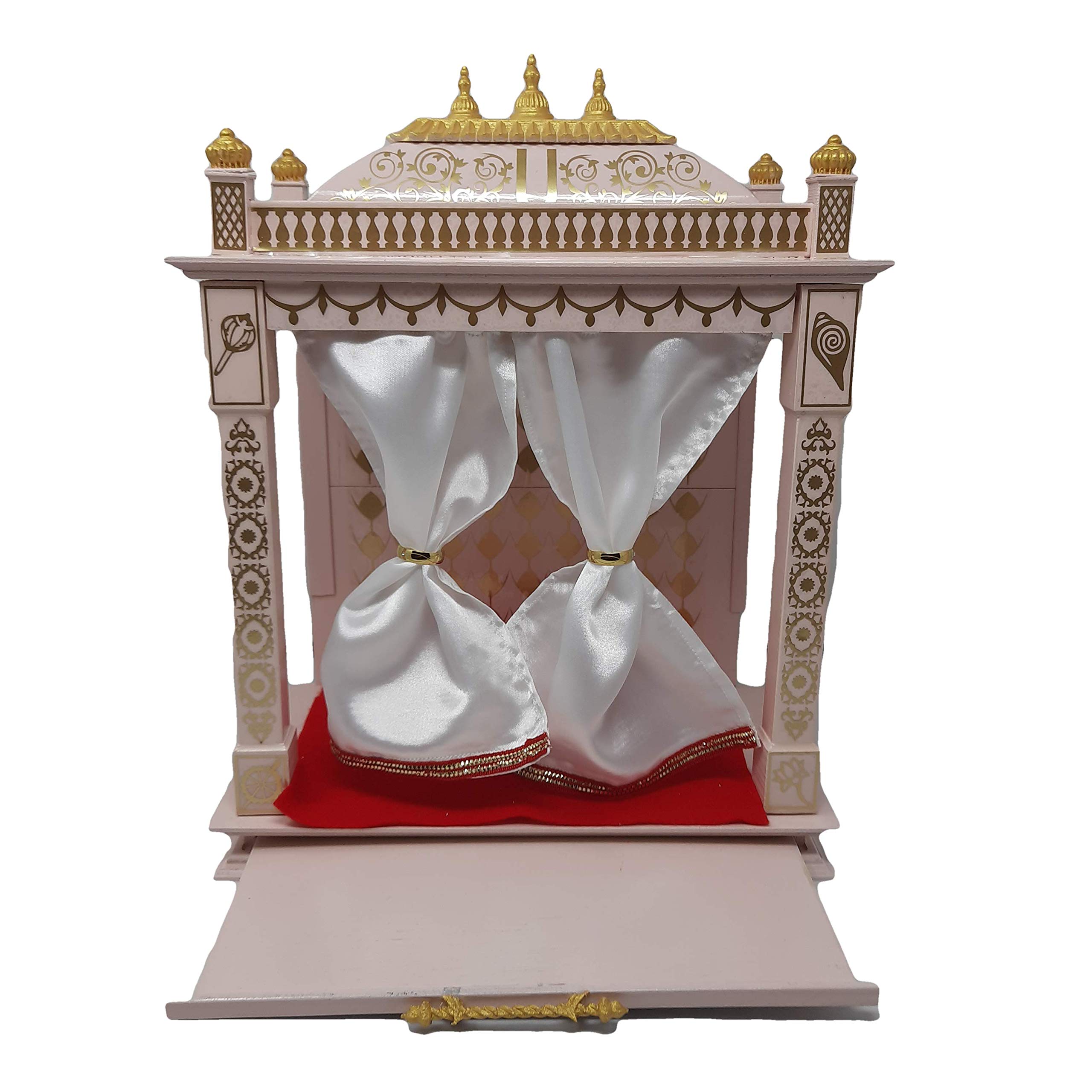 Buy My Travelling-Temple- Model - KRSNA - Folding wooden pooja mandir ...