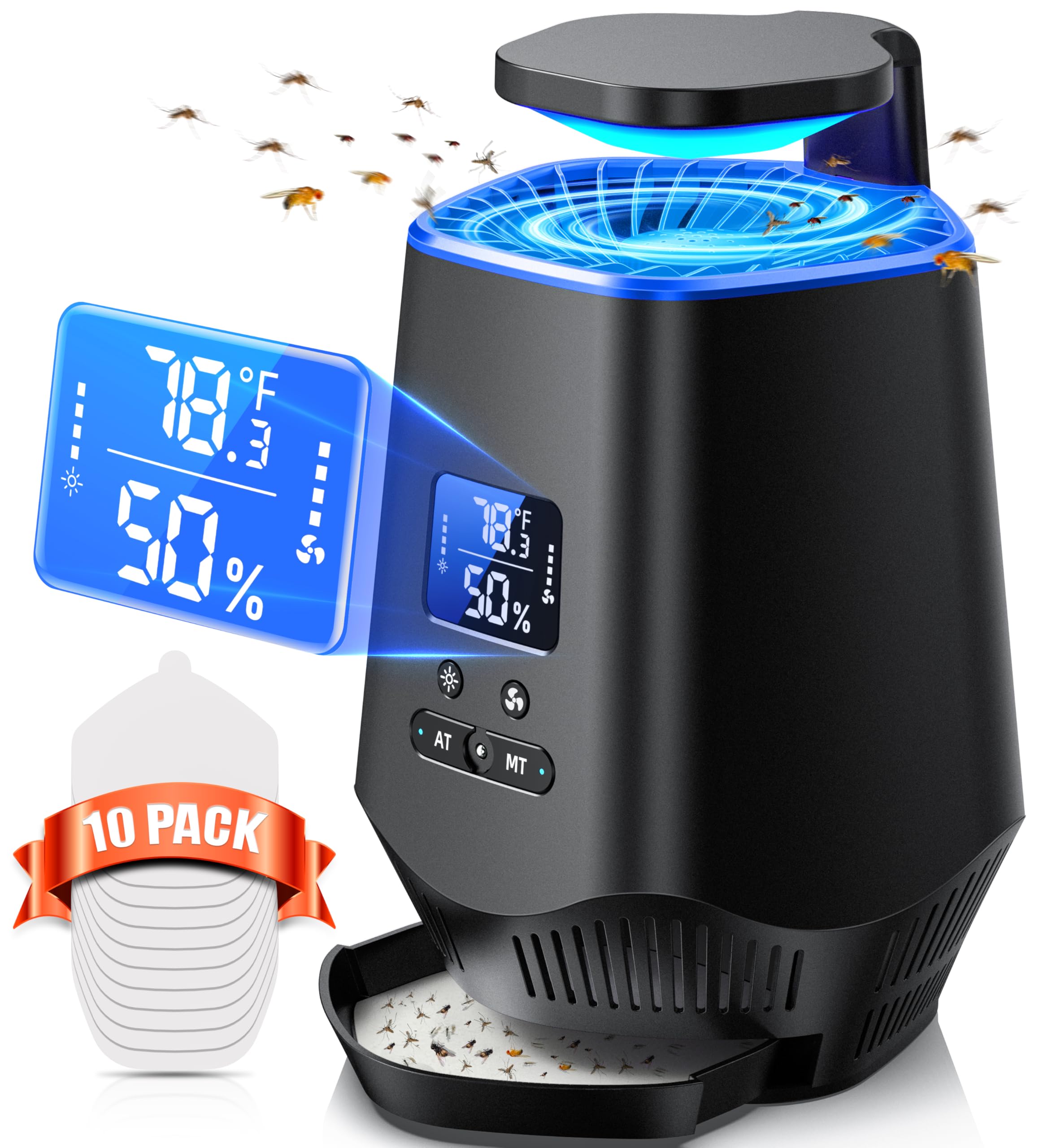 Amazon.com : Fruit Fly Traps for Indoors, Smart Fly Trap Indoor for ...