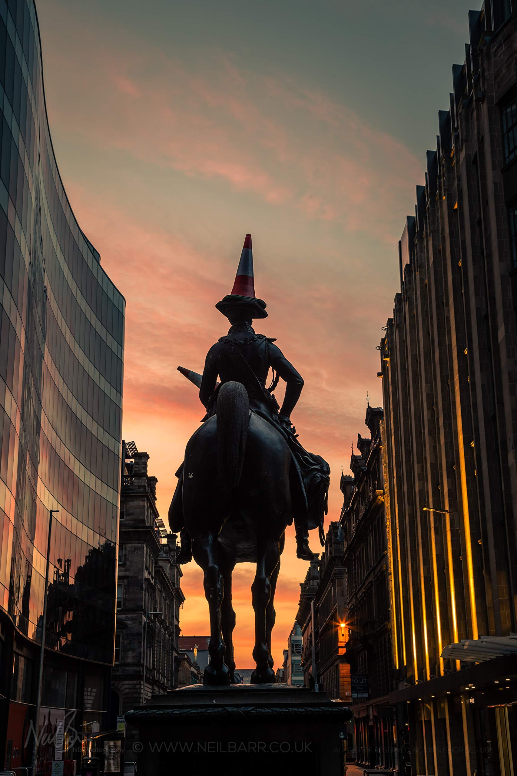 Buy The Duke Glasgow Queen Street Scotland - Scottish Fine Art Photo ...