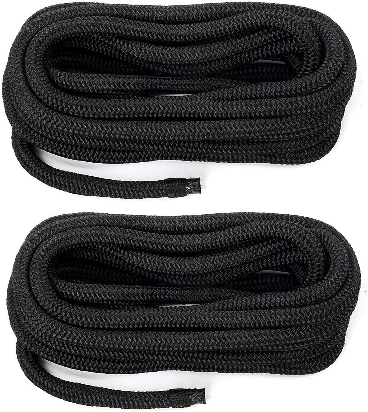 Amazon.com: Amarine Made Dock Lines 4pcs Boat Dock Ropes 5/8” 20ft ...