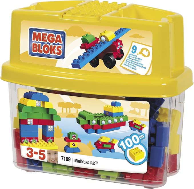 Mega Bloks - Mini Blocks Classic Tub : Amazon.co.uk: Toys & Games