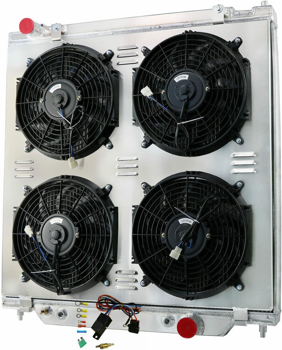 Amazon.com: Rubivel 3 Row Radiator Compatible with 2005-2007 Ford F250 ...