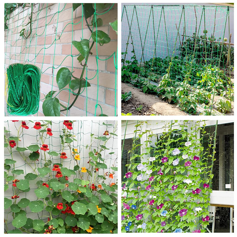 Snapklik.com : Garden Nylon Mesh Plant Support Trellis Netting Plant ...