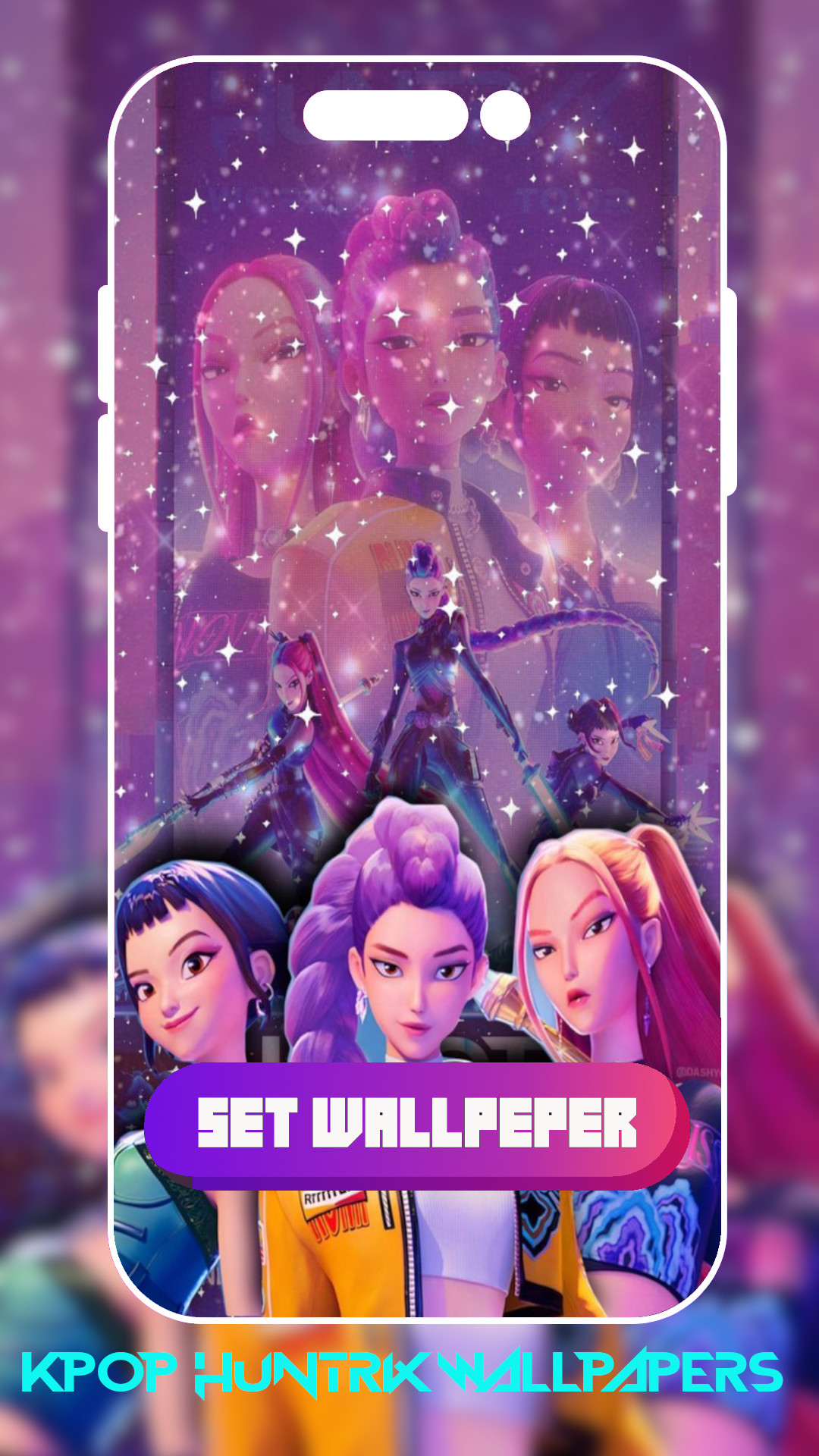 Girly K-Pop Huntrix Aesthetic Backgrounds HD - App on Amazon Appstore