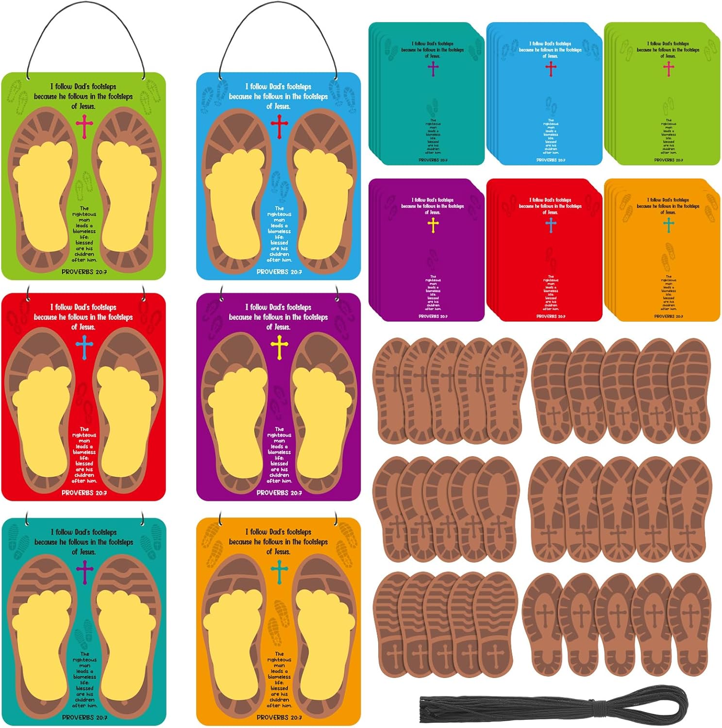 30 Sets Religious Father's Day Craft For Kids, DIY Father's Day ...