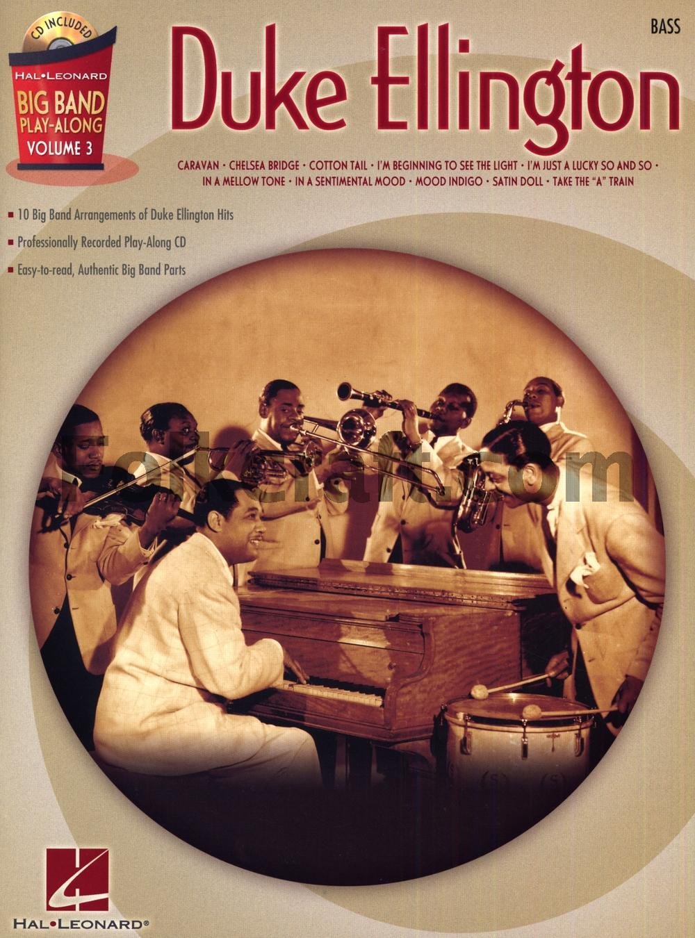 Duke Ellington - Bass: Big Band Play-Along Volume 3: Ellington, Duke ...