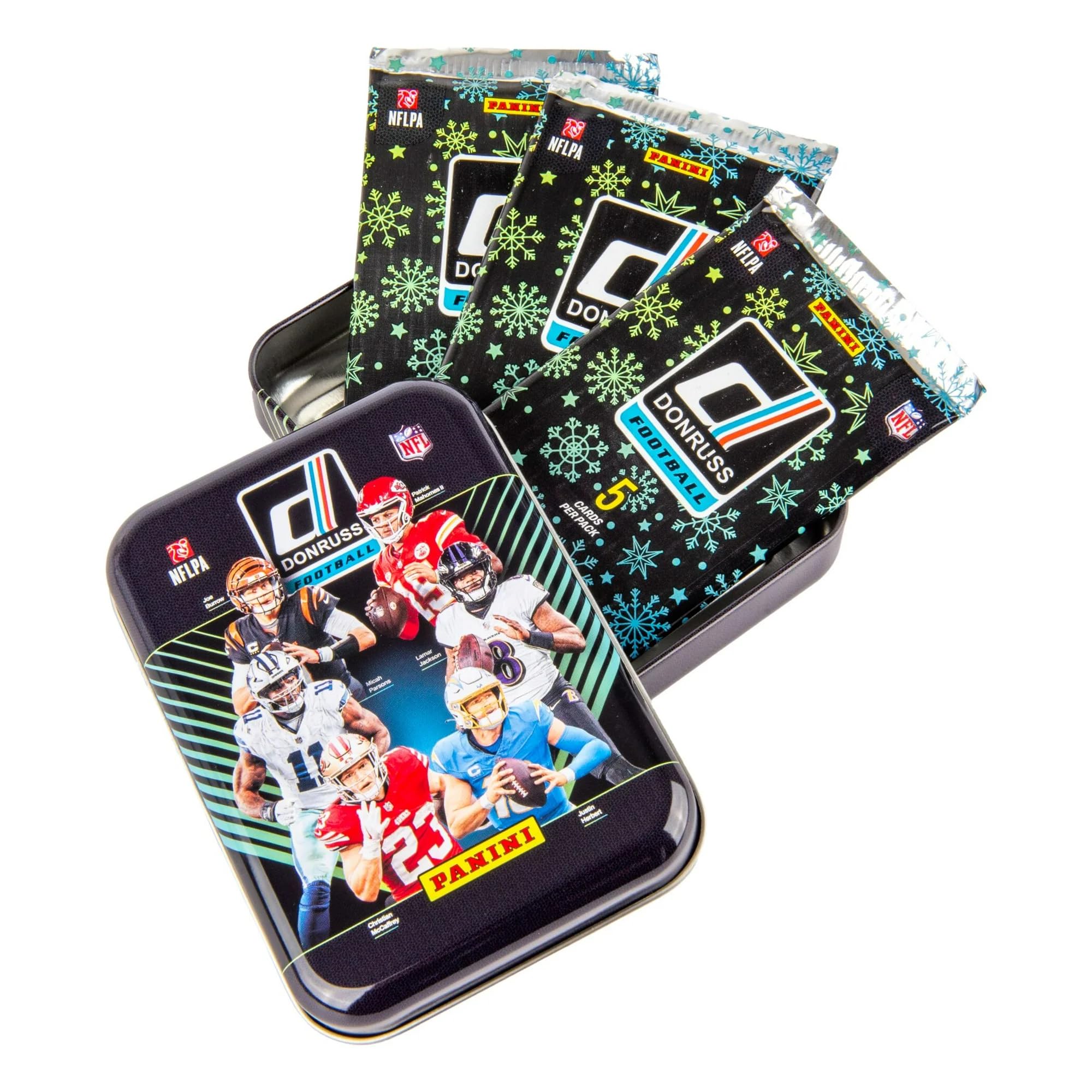 Amazon.com: 2024 Panini Donruss Football Holiday Christmas Winter ...