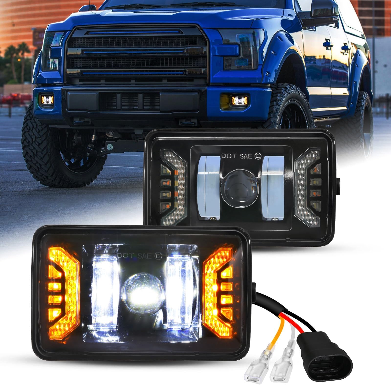 Amazon.com: Auxbeam New Upgraded LED Fog Lights Lamp for Ford F150 2015 ...