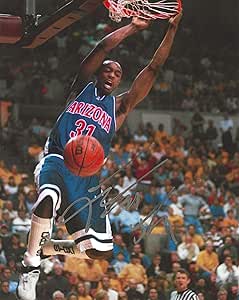 Jason Terry Arizona Wildcats autographed basketball 8x10 photo proof ...