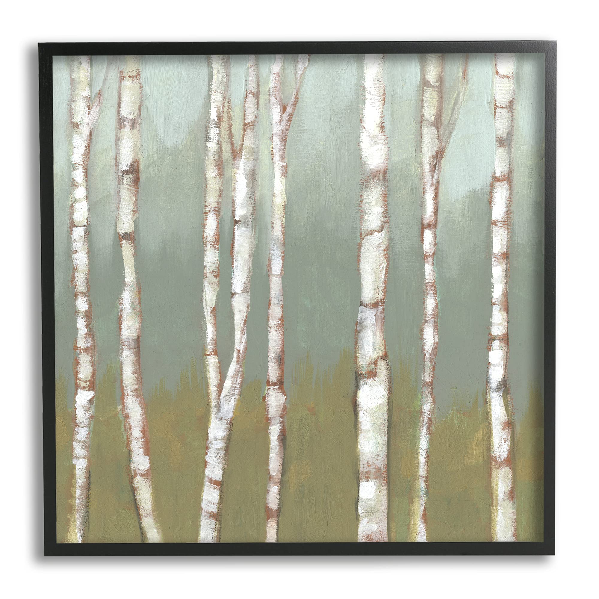Birch Tree Bark Painting