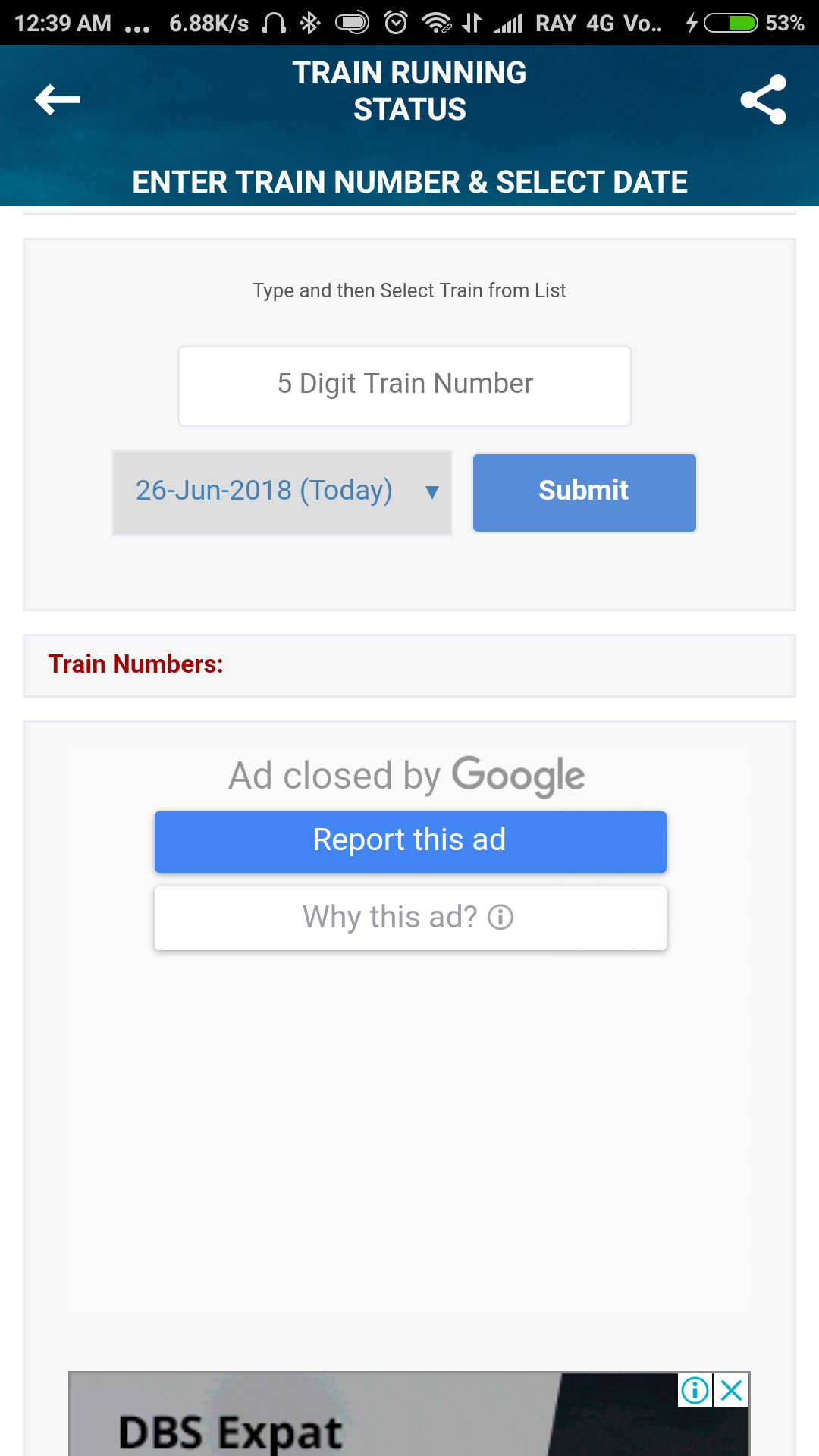 TRAIN PNR STATUS - App on Amazon Appstore