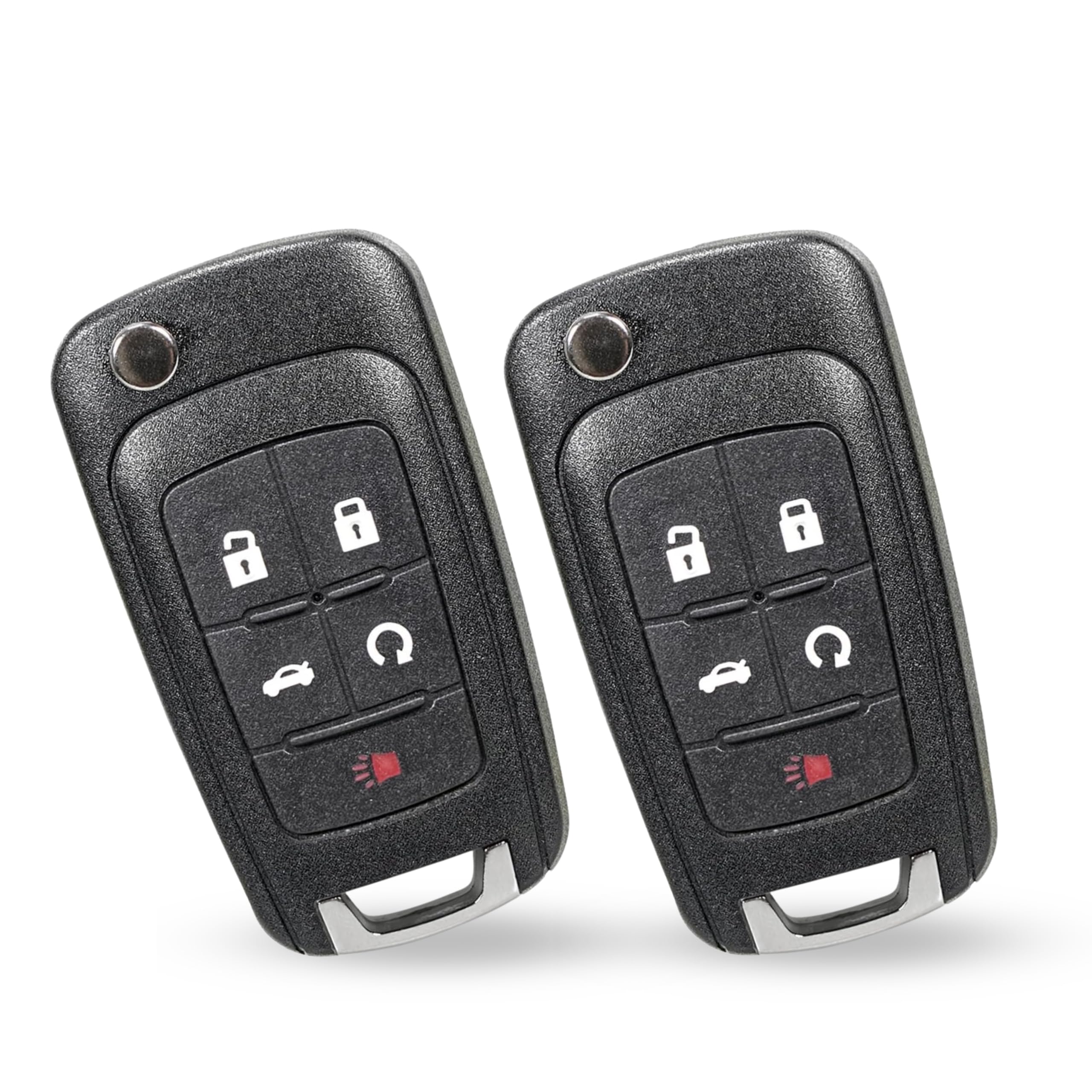 Amazon.com: 2 Flip Key Fob Replacement Fits for Chevy Equinox Camaro ...