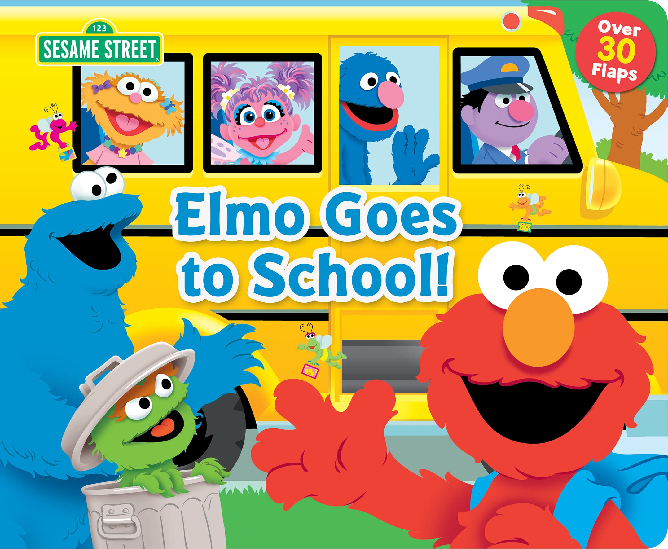 Elmo Goes to School! (Sesame Street: Lift-the-Flap): unknown author ...