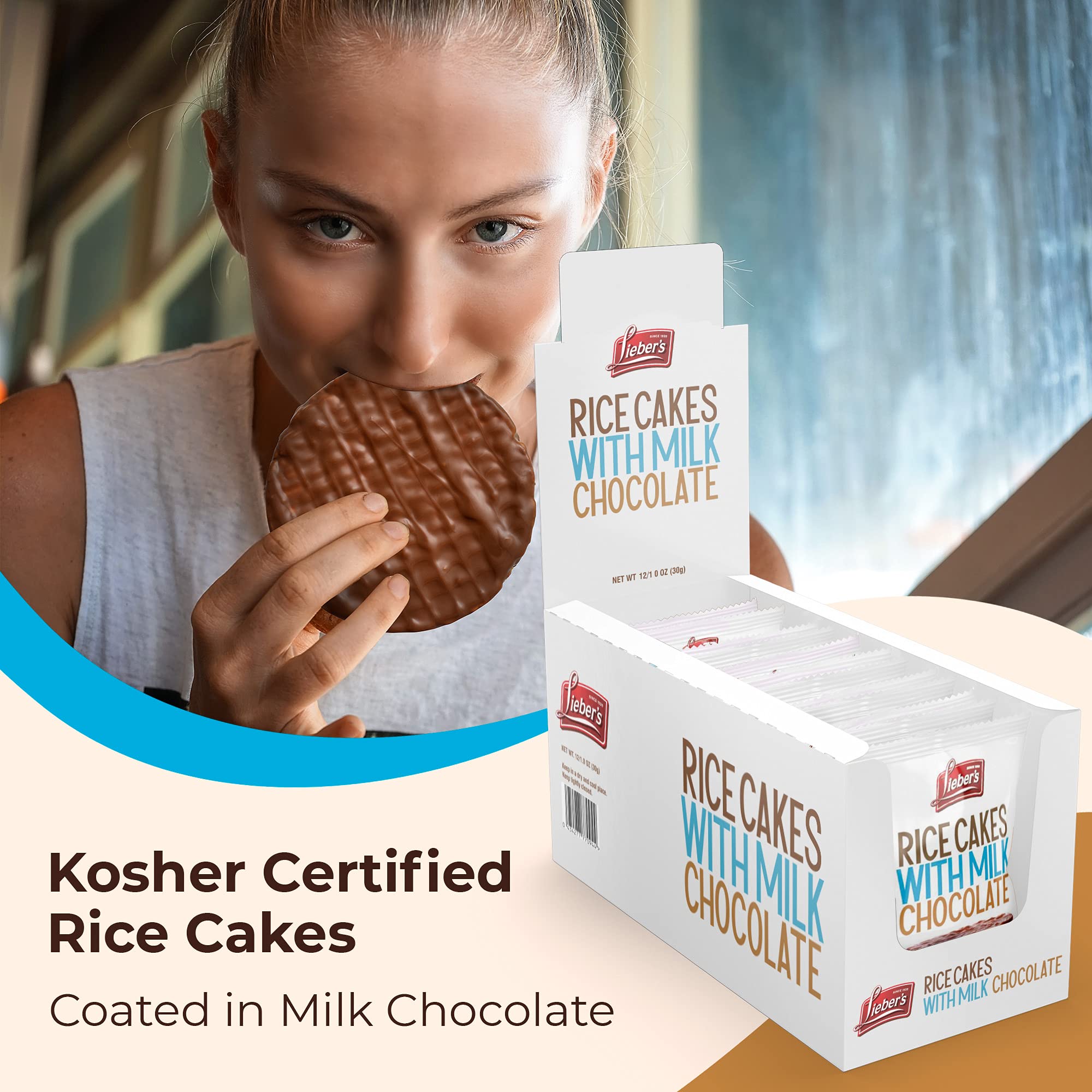 Snapklik.com : Liebers Milk Chocolate Rice Cakes, Snack Pack, Gift Pack ...