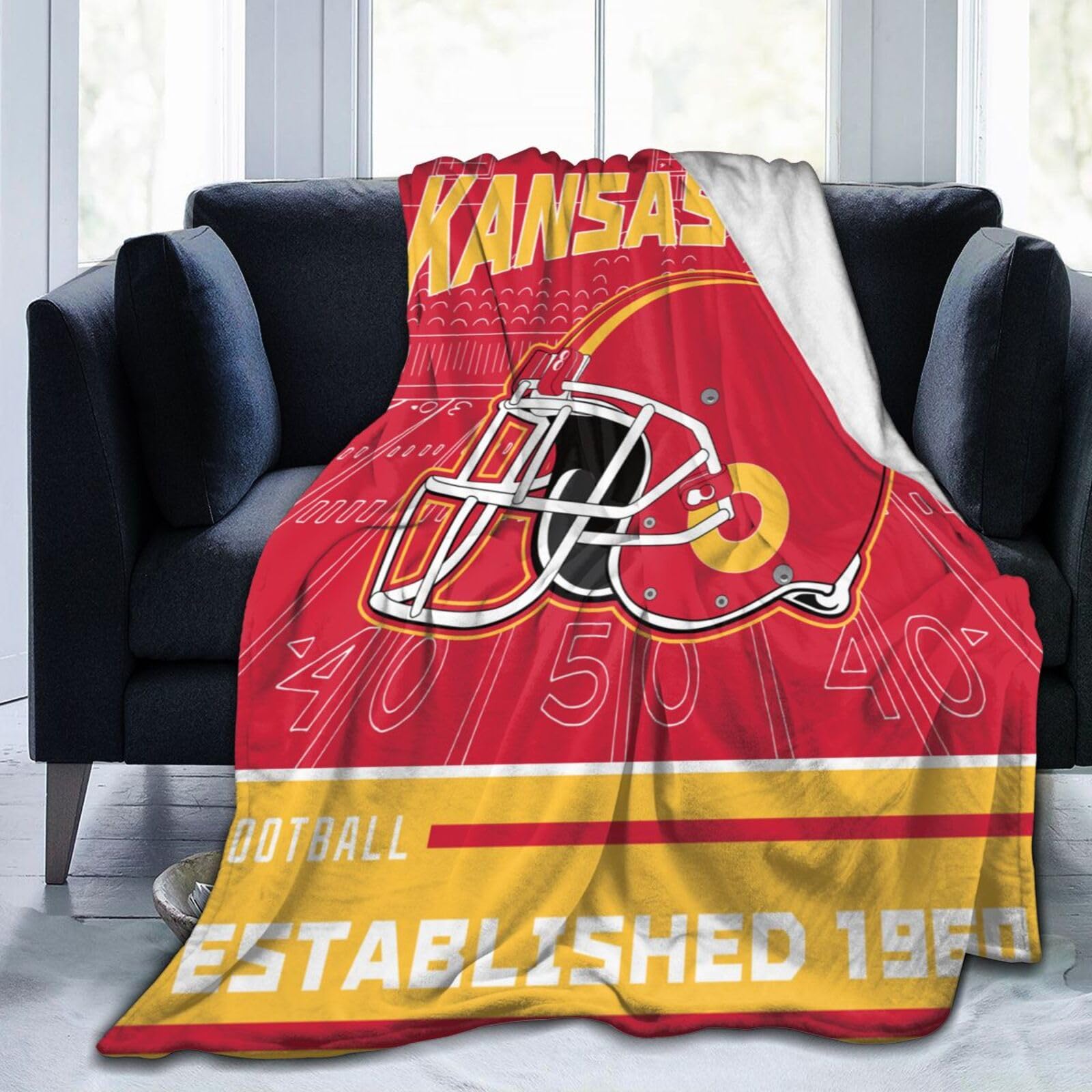 Amazon.com: Kansas City Blanket Gifts for Men Women Youth Fans ...
