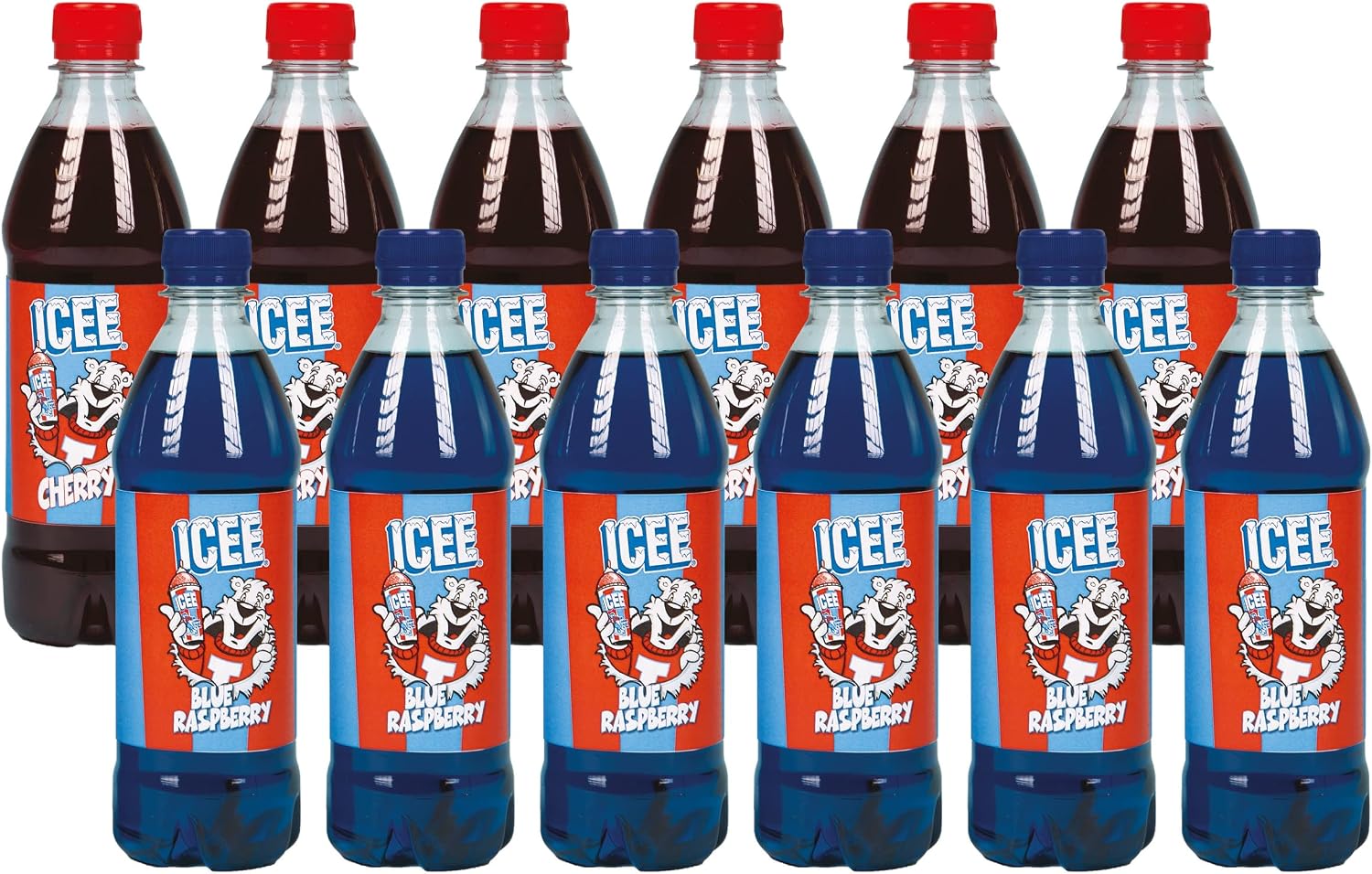 iscream Genuine ICEE Brand Cherry and Blue Frambuesa Sabor Sirope para ...