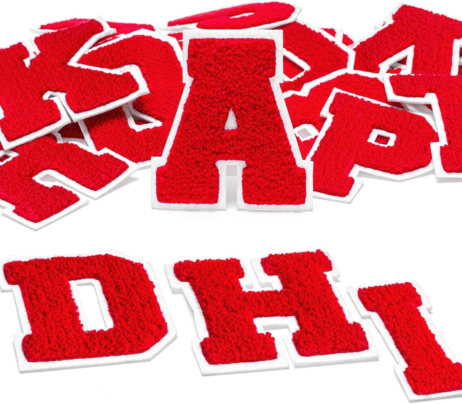 Amazon.com: Letter M - Chenille Stitch Varsity Iron-On Patch by pc, 4-1 ...