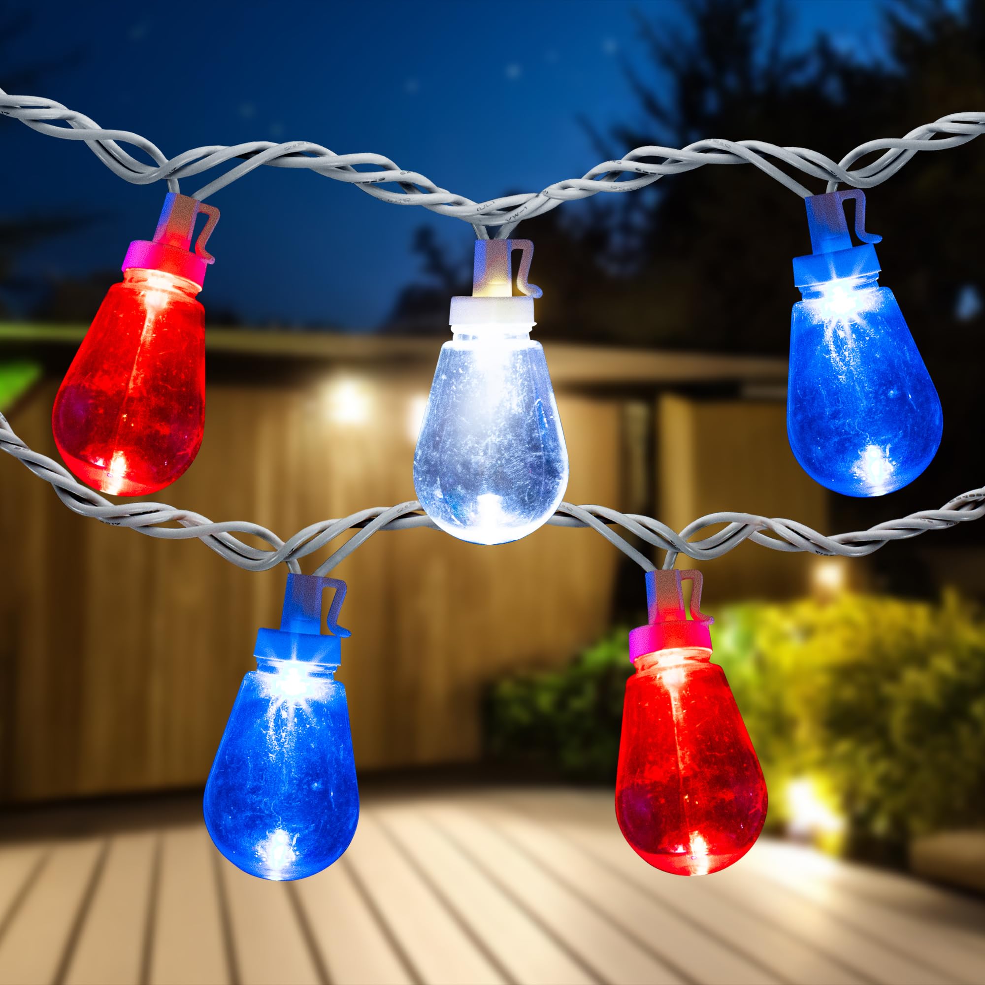 Edison Style Led String Christmas Lights Premier TimeLights 600
