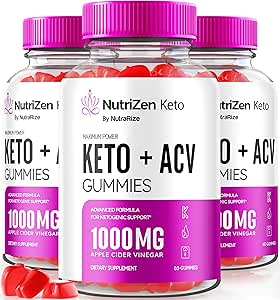 Amazon.com: NutraRize (Pack of 3 Nutrizen Keto ACV Gummies for Advanced Weight Loss, Maximum ...