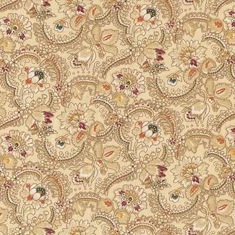 Amazon.com: Henry Glass Fabrics Cottage Linens 108 Inch Wide Quilt ...