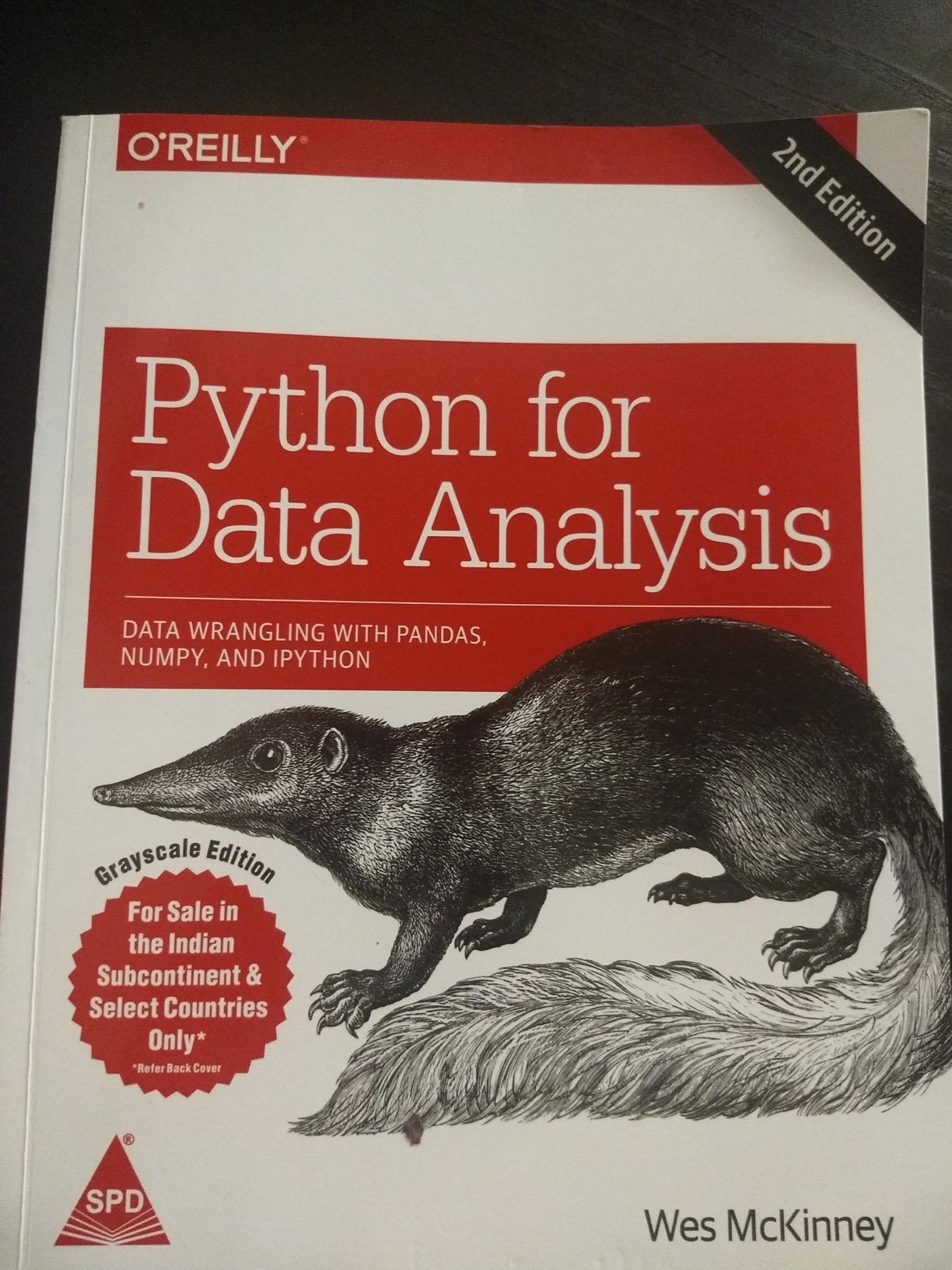 Python For Data Analysis Data Wrangling With Pandas Numpy And Ipython 2nd Edition Mckinney