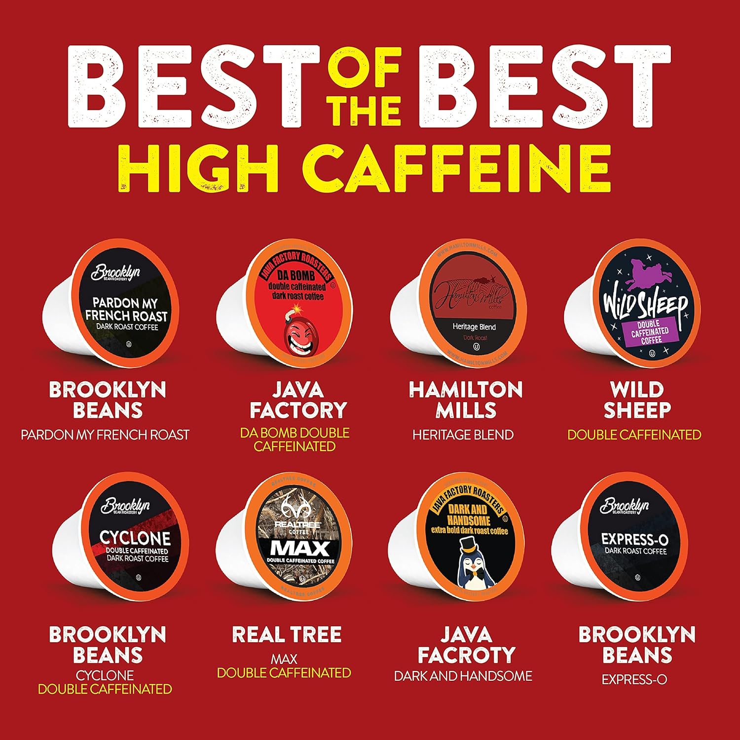 Best of the Best – Paquete variado para cafeteras Keurig K Cup, amantes ...