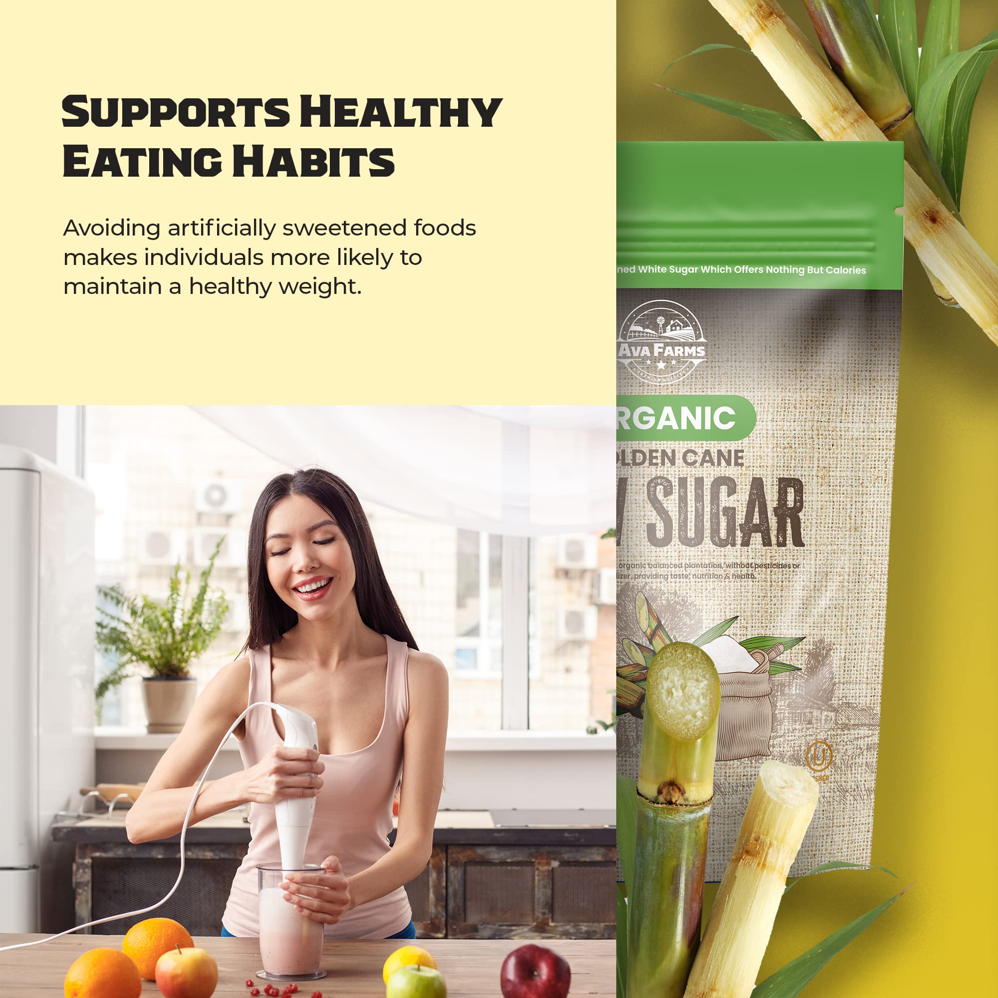 Eating Pure Sugar Cane