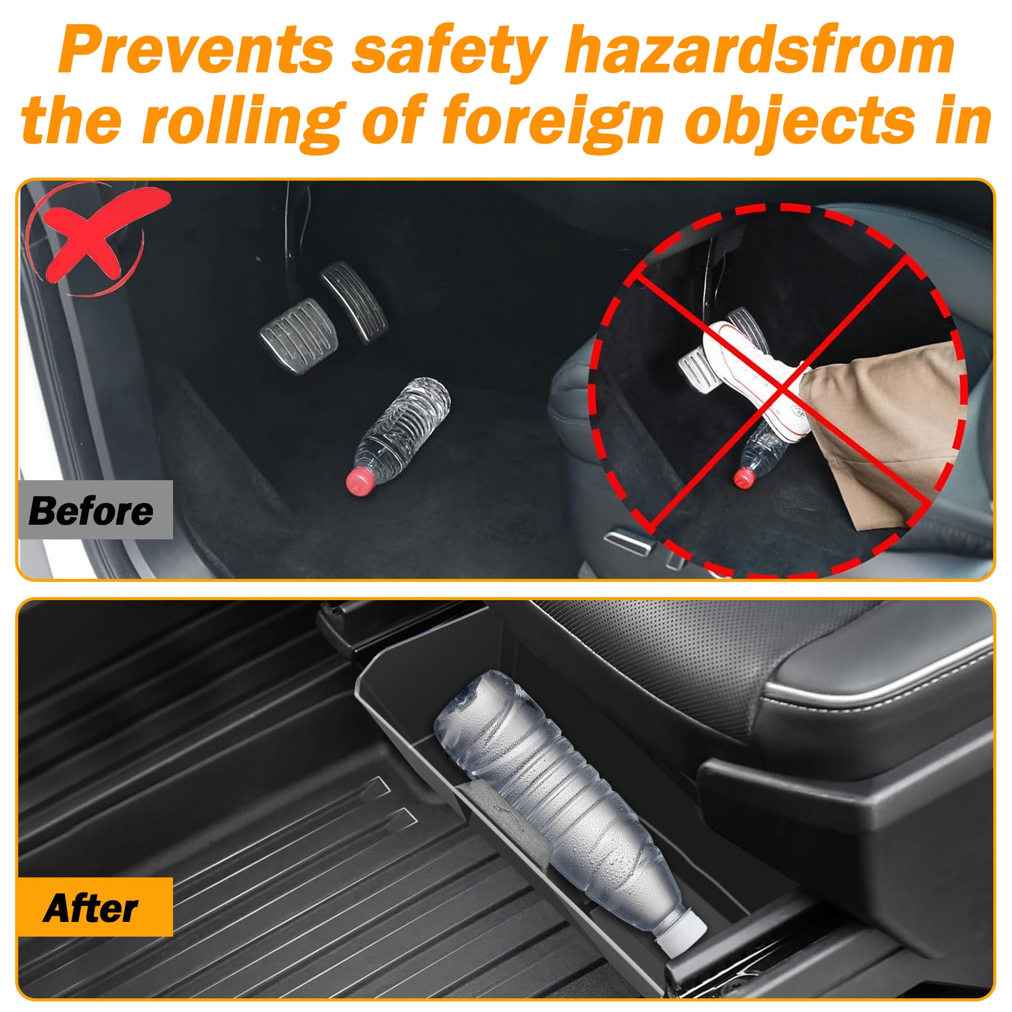 Snapklik.com : Front Under Seat Storage Box