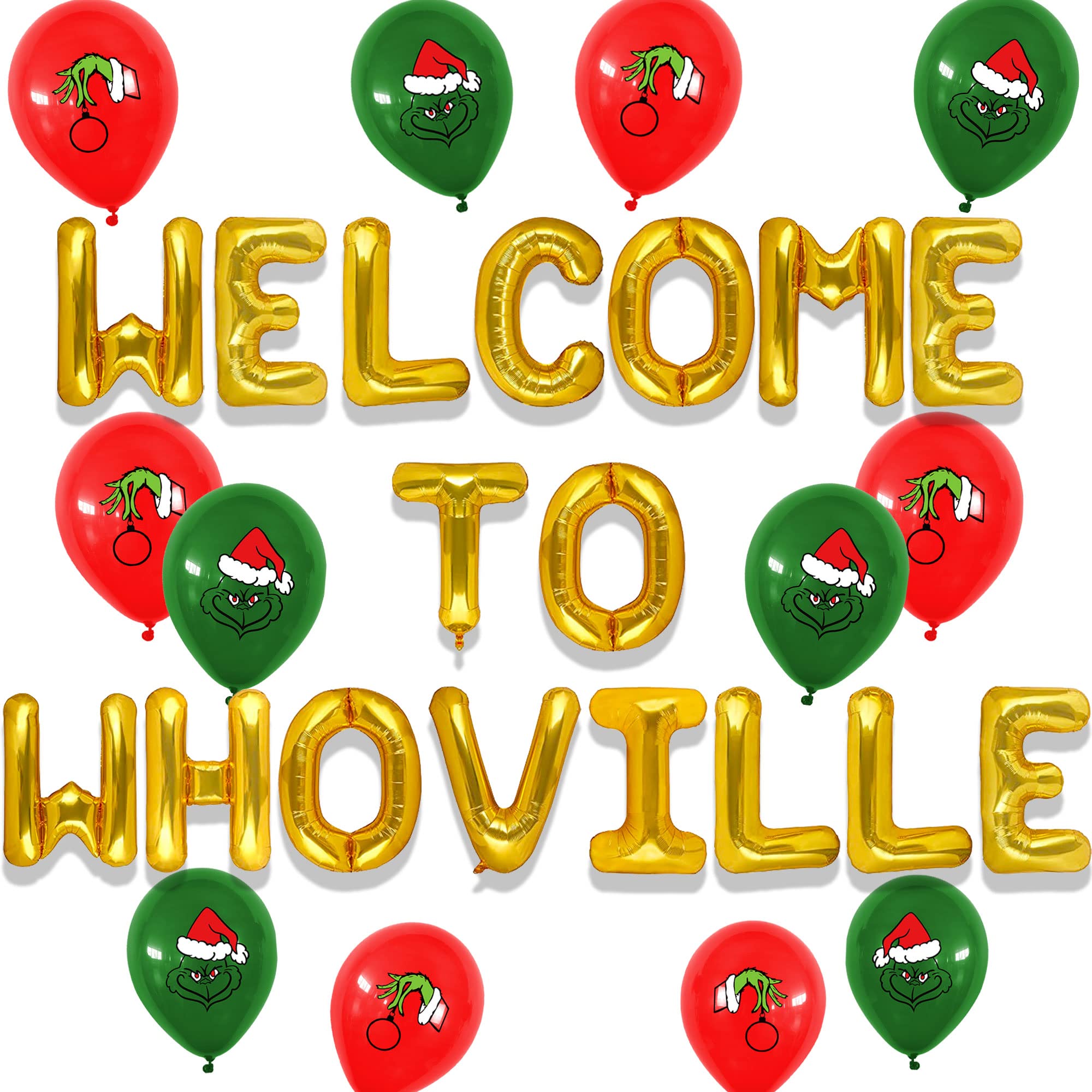 Buy 13 PCS Welcome To Whoville Banner Welcome To Whoville Decoration Buy 13 PCS Welcome To Whoville Banner Welcome To Whoville Decoration
