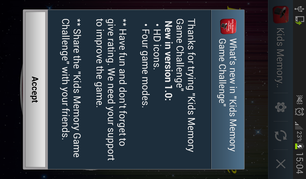 Kids Memory Games Challenge - App on Amazon Appstore