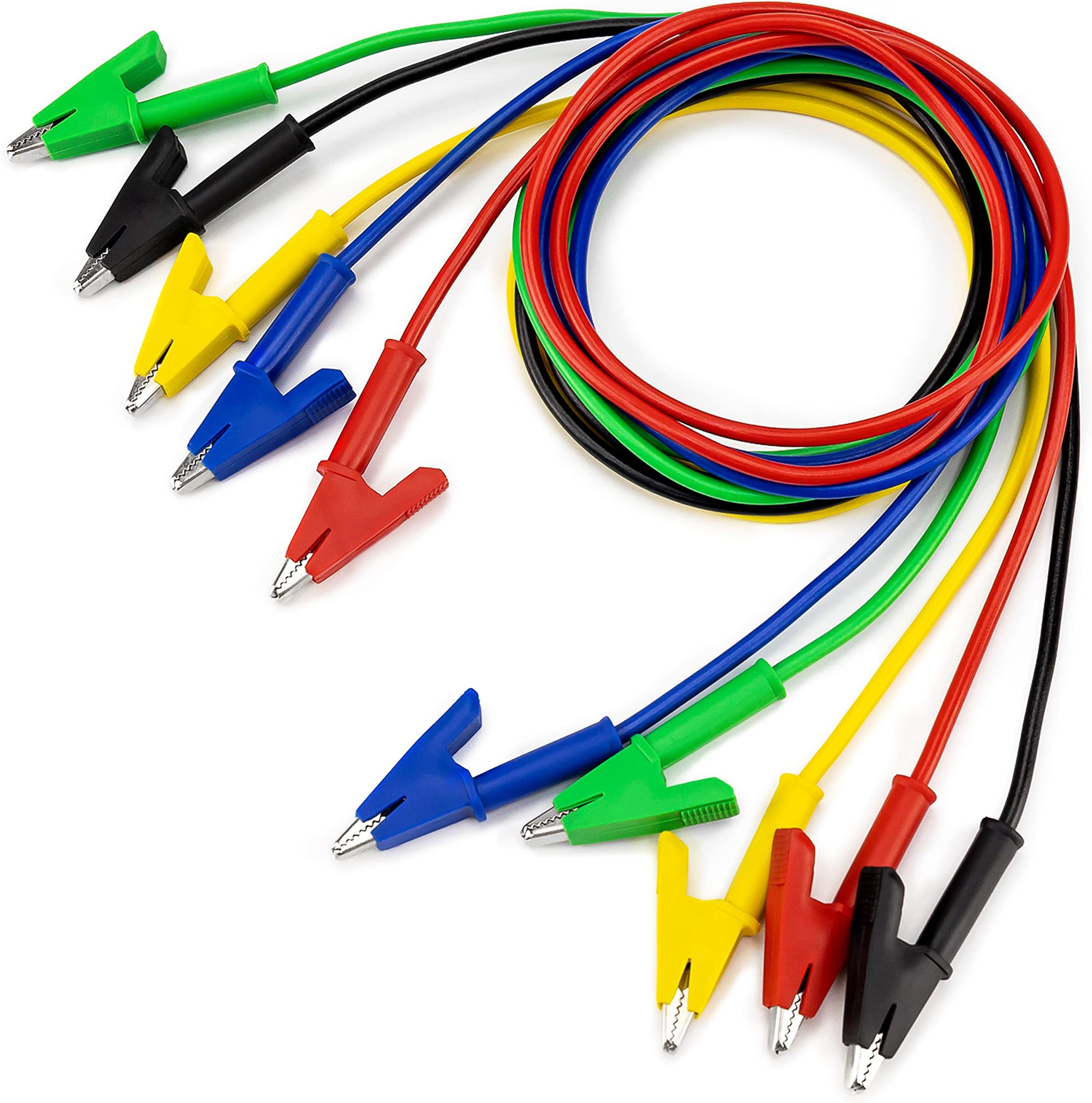 Amazon.com: 4 Pcs Alligator Clips to Alligator Clip Heavy Duty Silicone ...