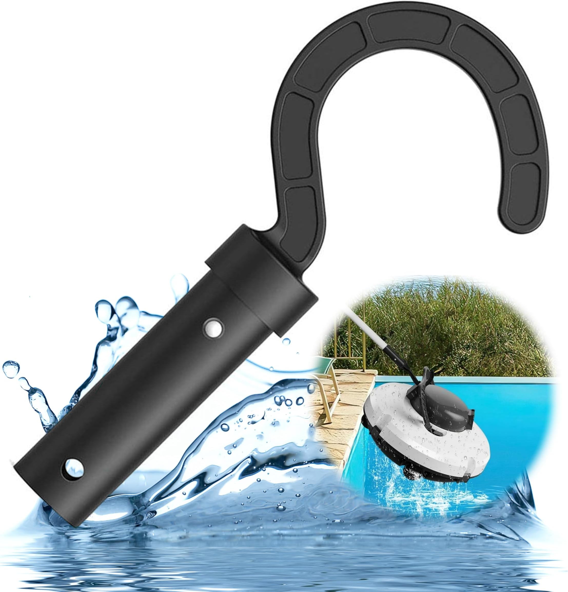Amazon.com : Hook for All Robotic Pool Cleaner with Swimming Pool Pole ...