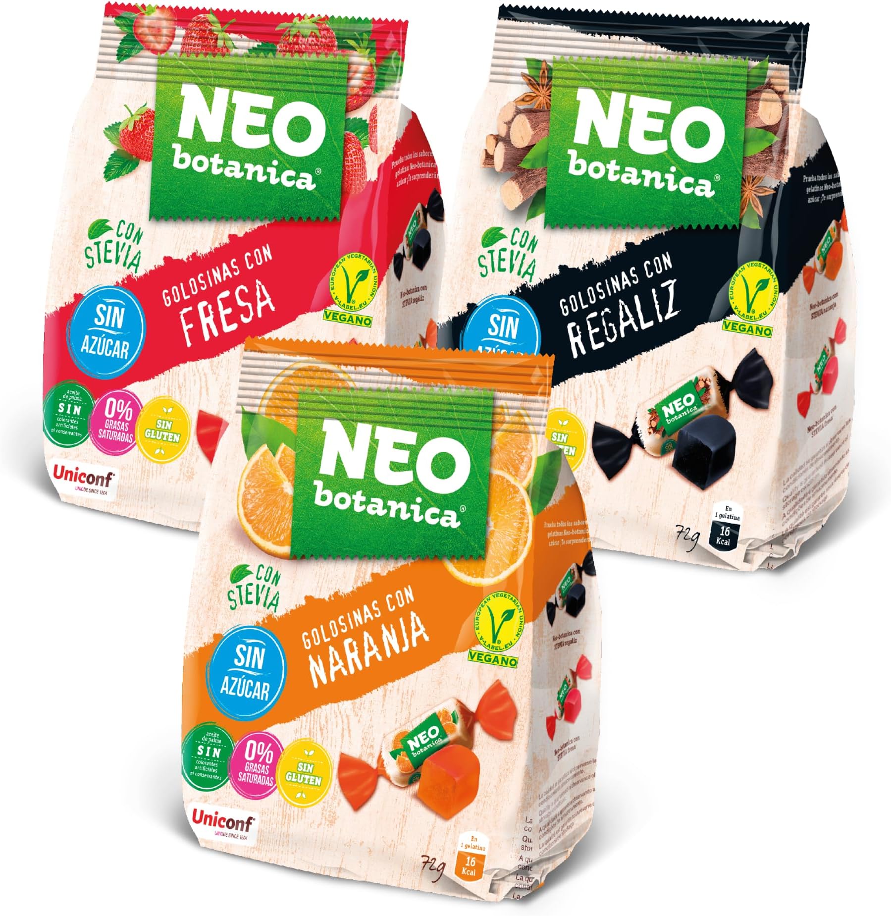 Amazon.com : Sugar Free Gummy Candy Variety Pack by Friness. Includes a ...