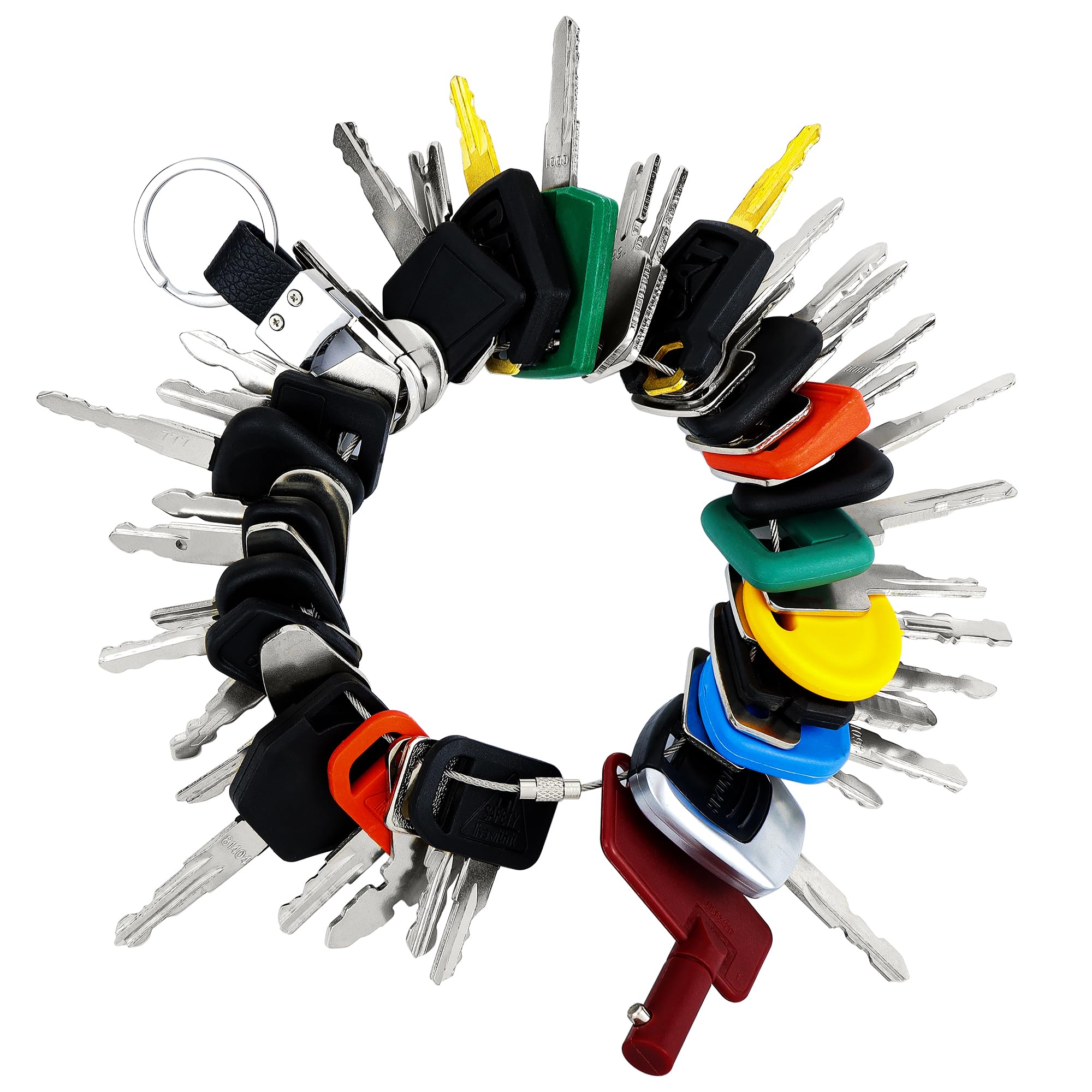 Buy 50 Heavy Equipment Keys Master Set/Ignition Master Keys Set Fits JD ...