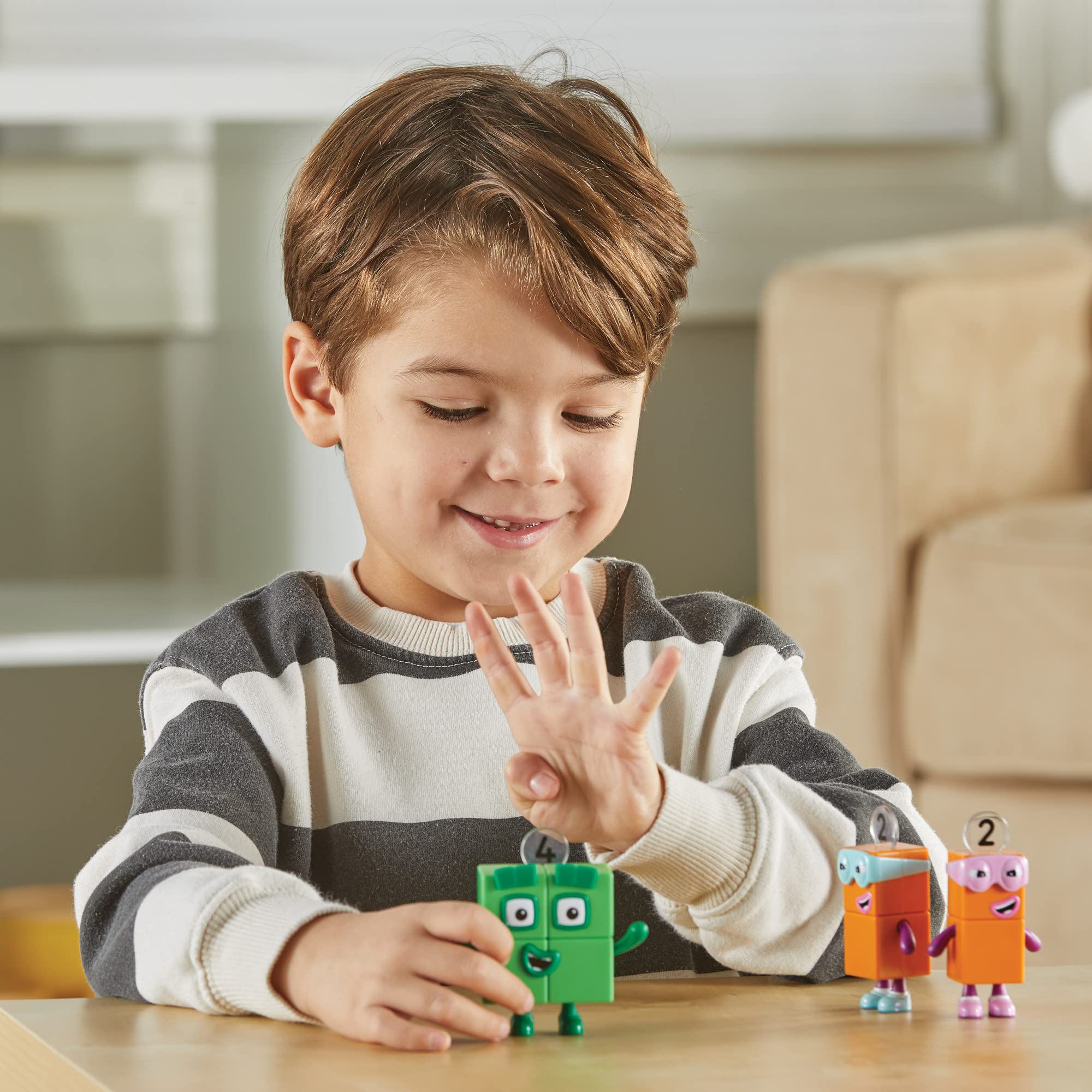 Snapklik.com : Hand2mind Numberblock Four And The Terrible Twos ...