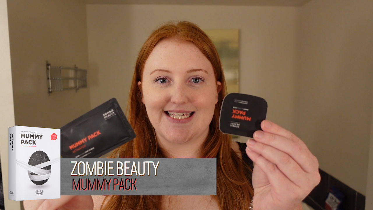Watch ZOMBIE BEAUTY Mummy Pack Apply_MomentWithKate on Amazon Live