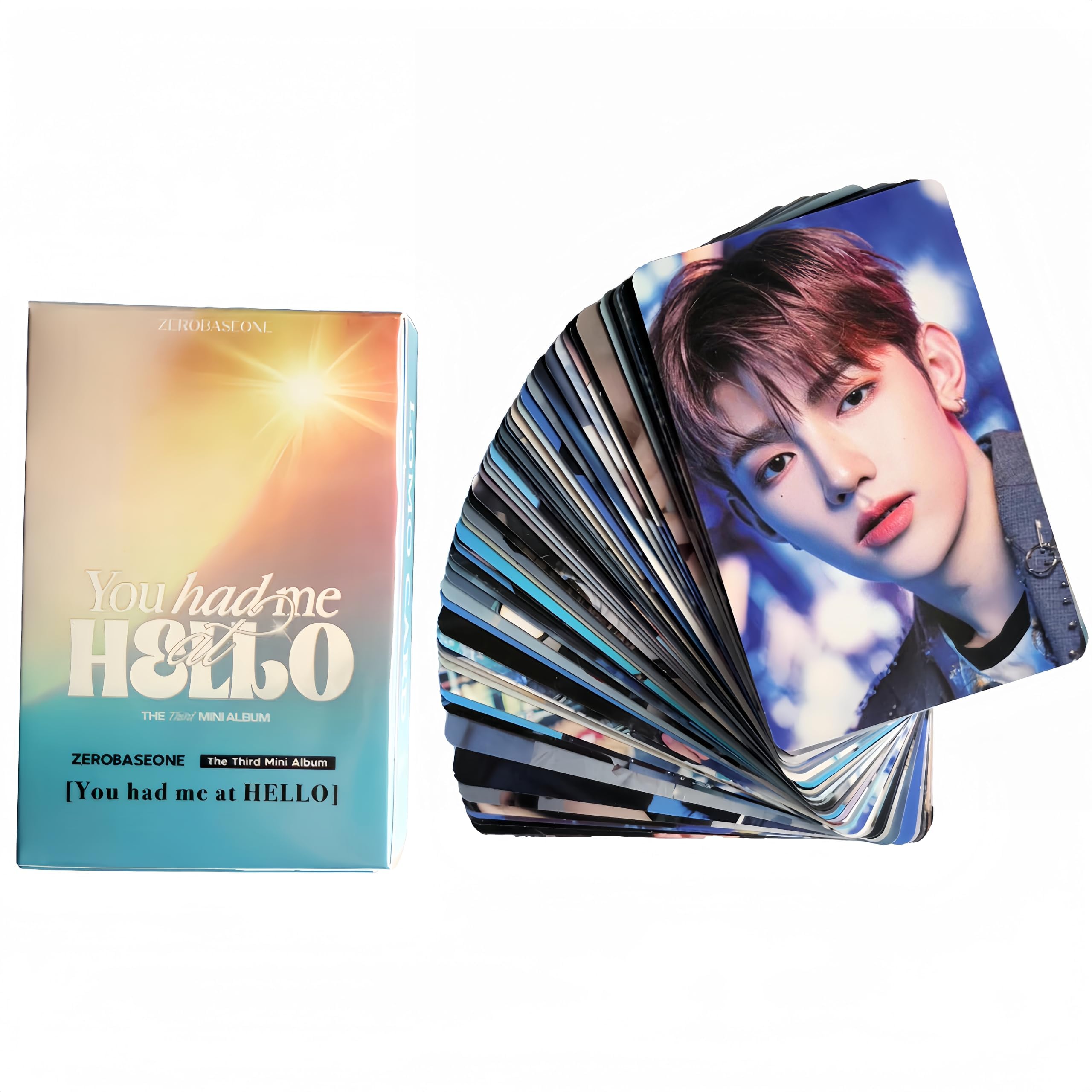 Amazon.com: FOURBOM ZB1 Photocard 55Pcs ZB1 You had me at Hello ...