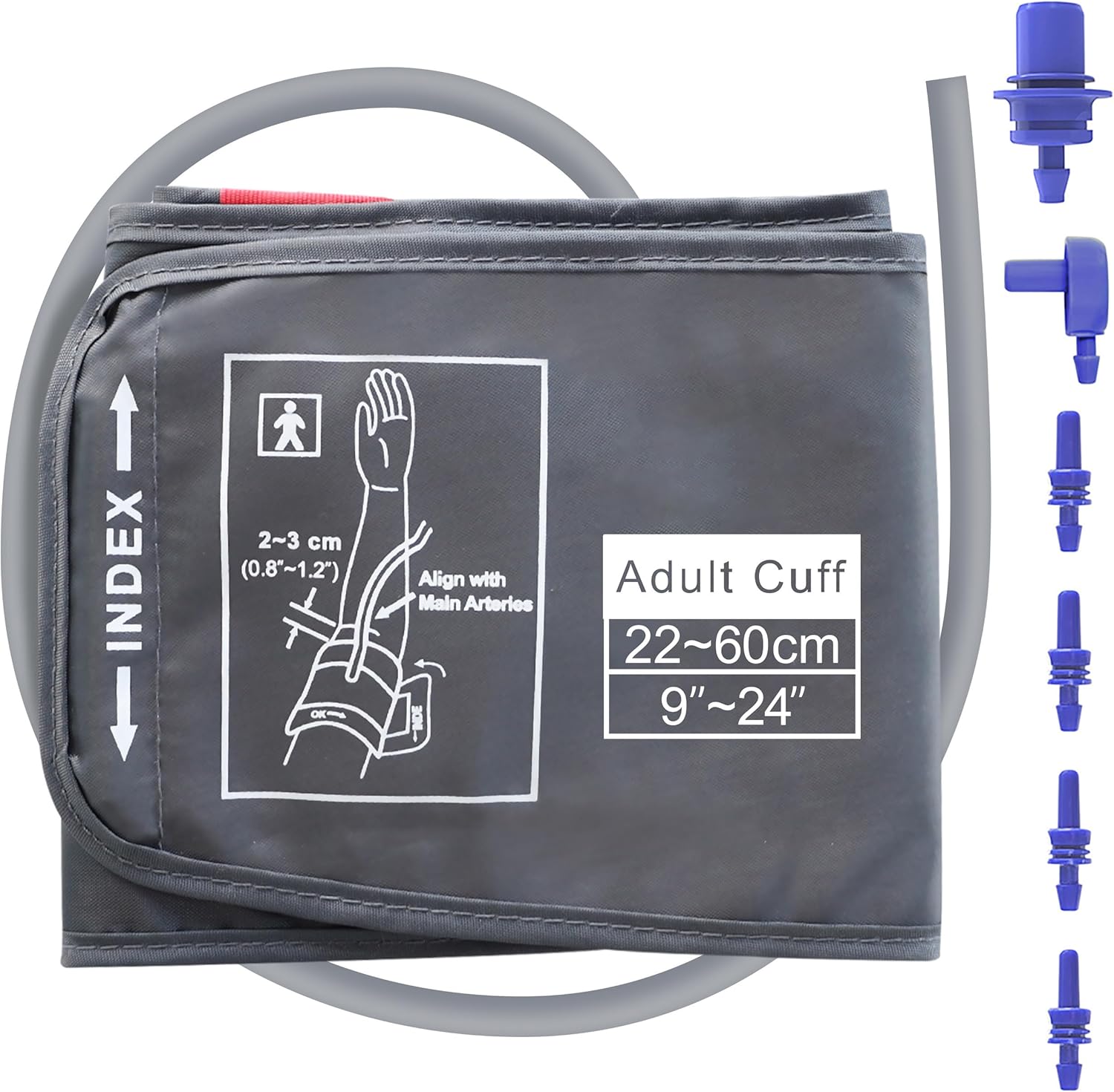 Extra Large Blood Pressure Cuff for Big Arms - 22-60CM Circumference ...