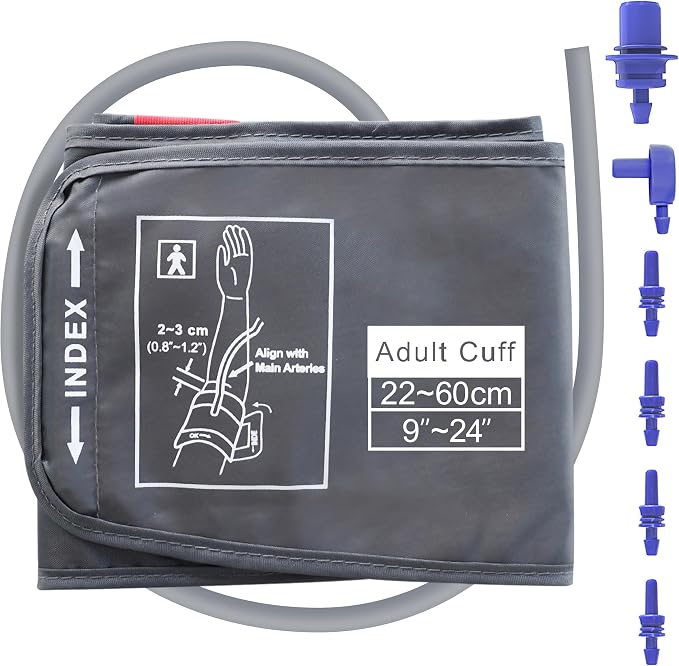 Extra Large Blood Pressure Cuff for Big Arms - 22-60CM Circumference ...