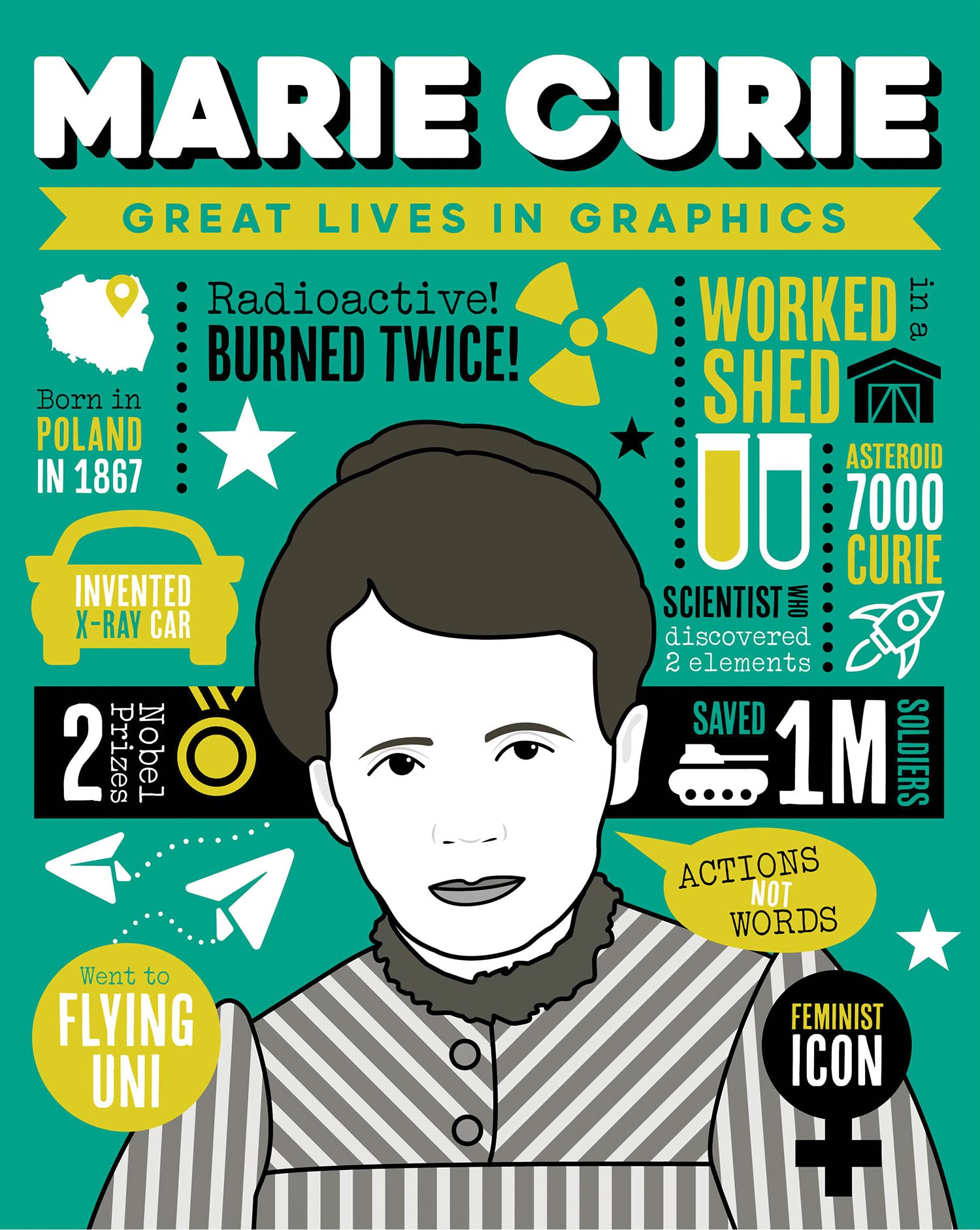 Great Lives in Graphics: Marie Curie: Graphics, Great Lives in ...
