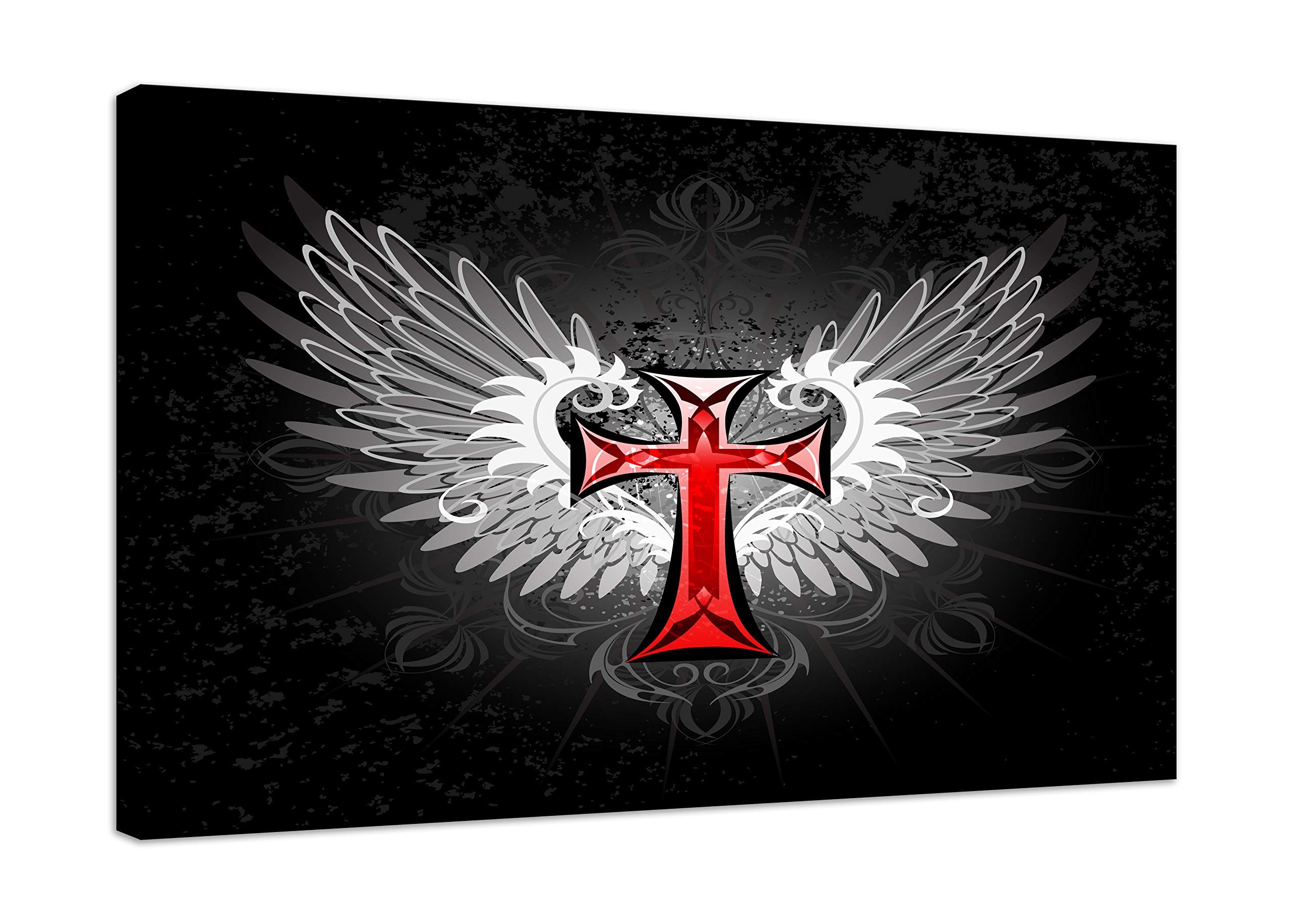 Cross With Wings Wallpaper