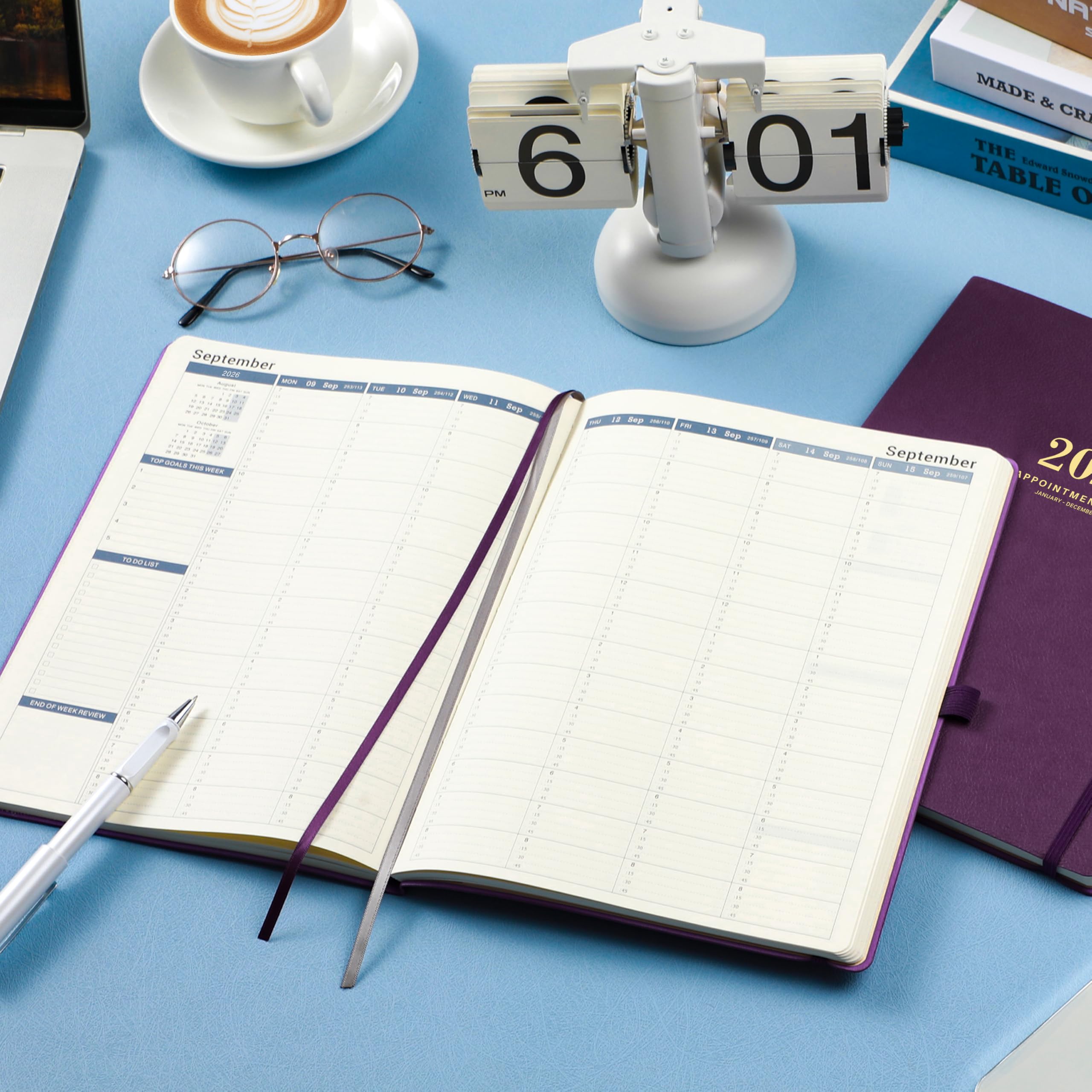 Snapklik.com : 2026 Appointment Book/Planner - Weekly Appointment Book ...