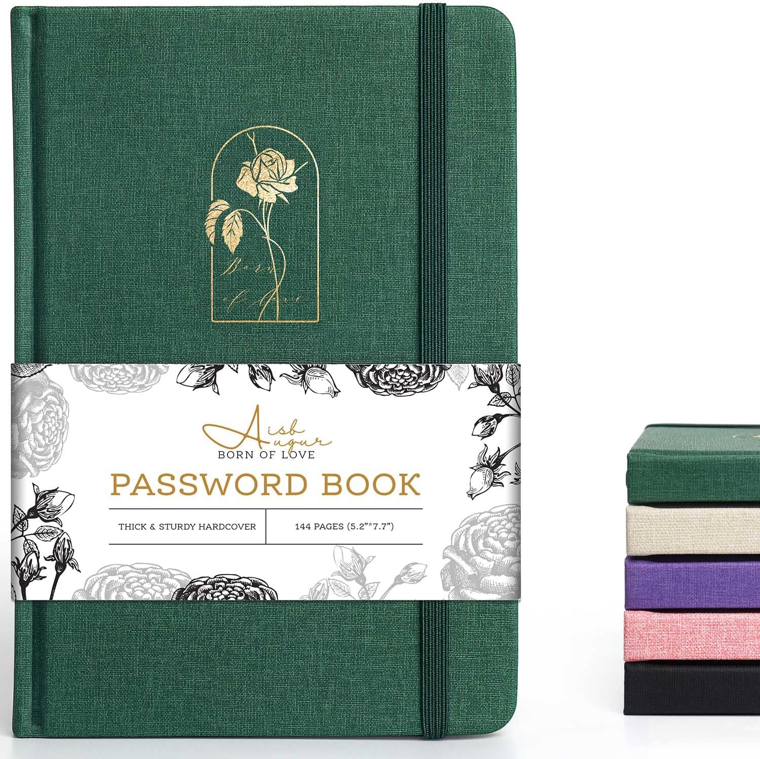 Amazon.com : Molekaus Password Book Password Books for Seniors.Medium ...