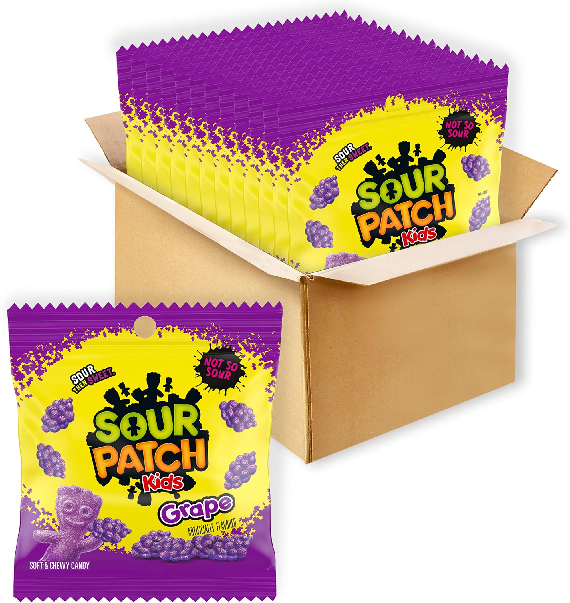 Amazon.com : COLORSPLASH LOLLIPOPS Jar, 30 Pops, 12.69 oz, Purple Grape ...