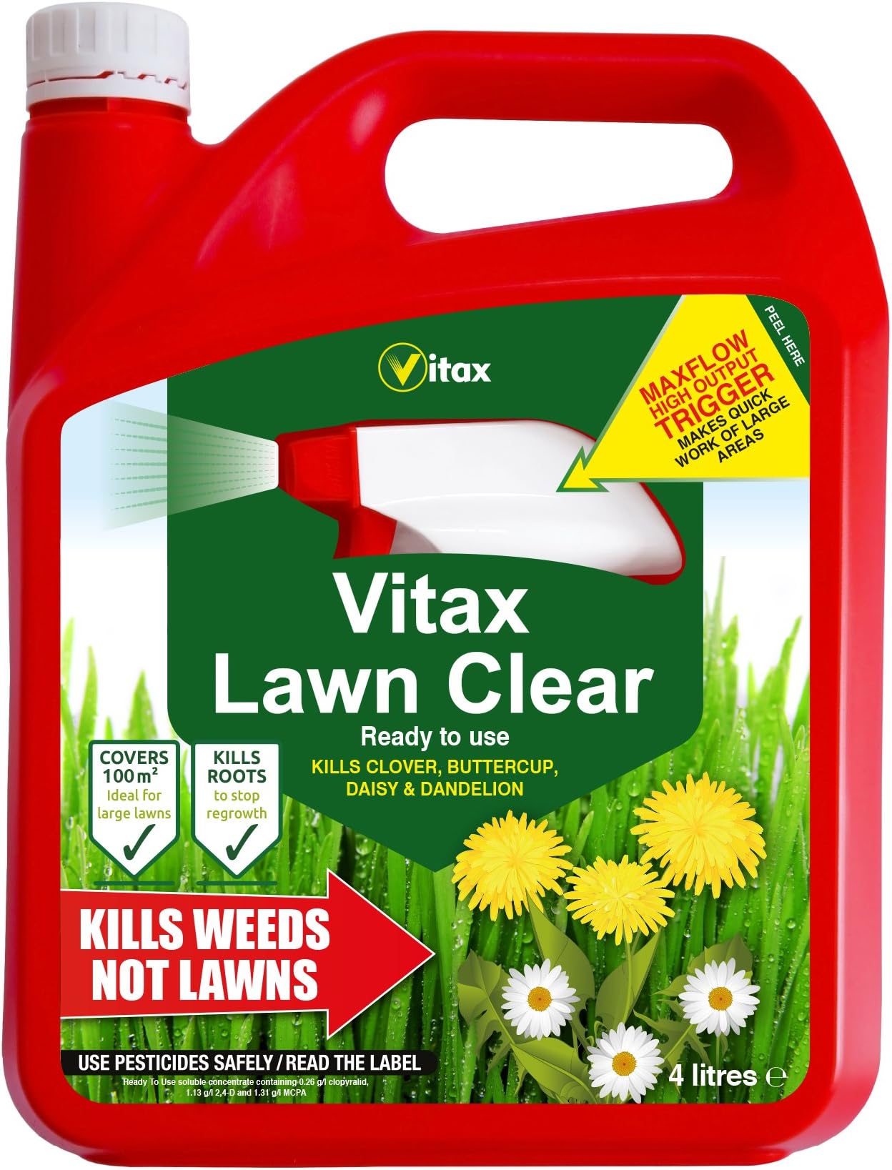 Weedol 1 litre Lawn Weed Killer Concentrate Liquid : Amazon.co.uk: Garden